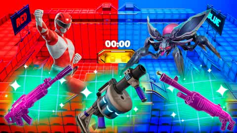 MEGA RANGER VS INSECT🔴🔵 0633-9520-0822 by jackboys - Fortnite