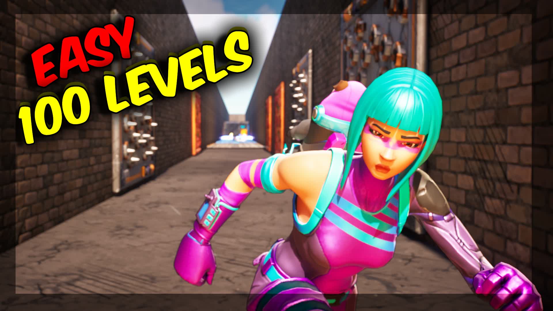 Comic Alley DeathRun 7961 0397 1747 Fortnite Zone