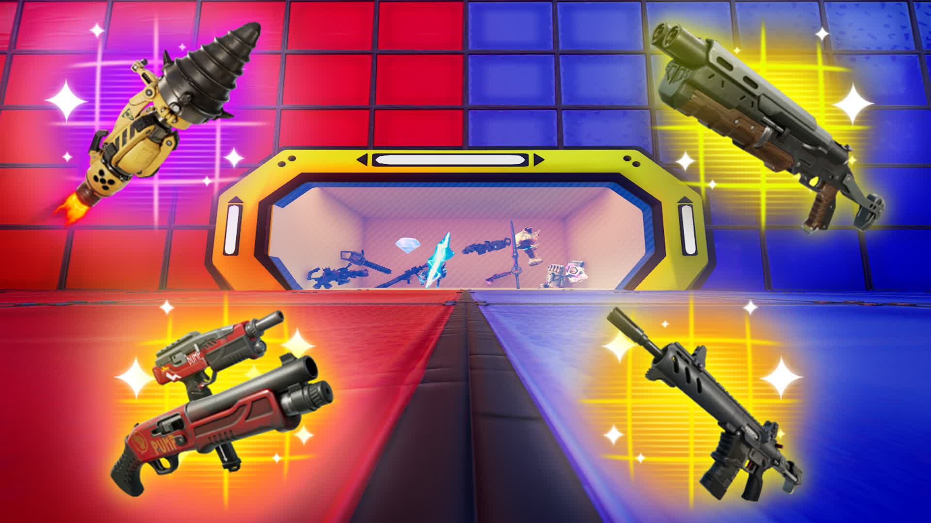 🔴🔵 AMAZING RED VS BLUE 7352-1489-8634 by reformedto - Fortnite Creative ...