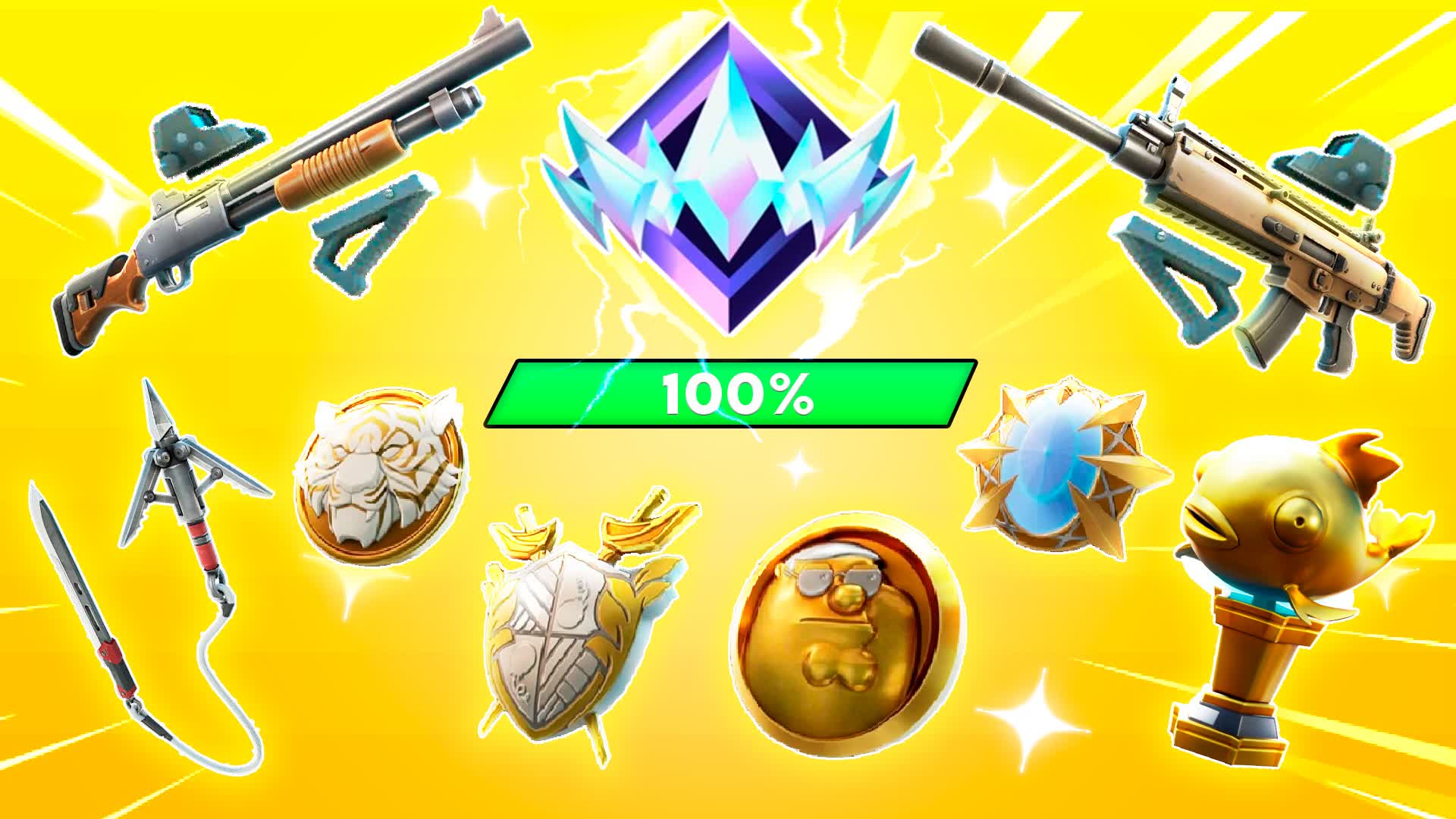 ⭐CHAPTER 5 WEAPONS - THE PIT RANKED⭐ 9564-8736-9083 by erudite - Fortnite