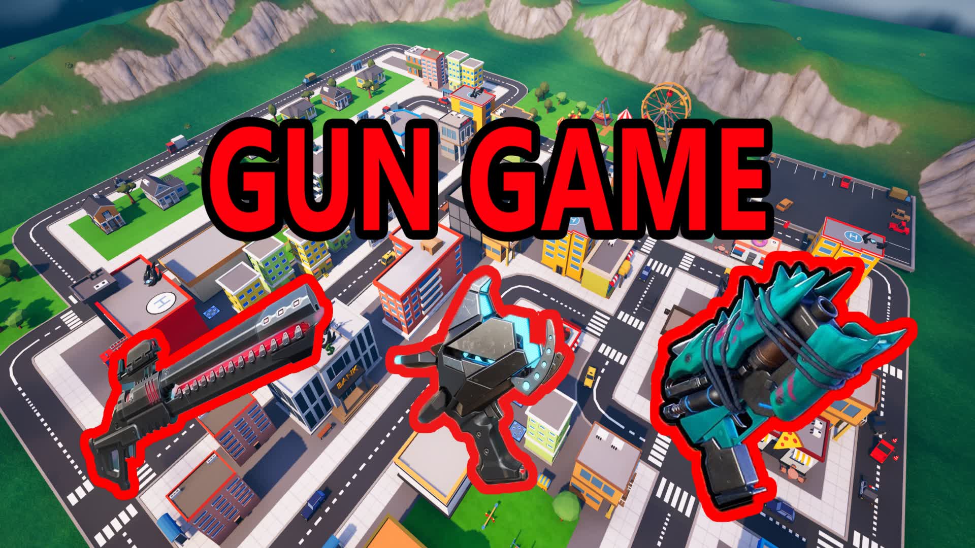🆕 GUN GAME 🔫 4937-0562-8636 by kalvinnn - Fortnite Creative Map Code ...