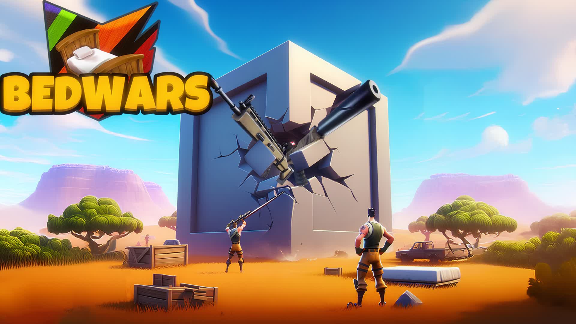 FIND AND FIGHT BEDWARS 2562-2162-1704 by ares_s7 - Fortnite Creative ...