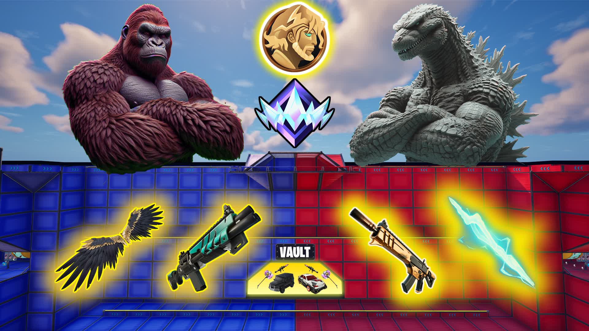 🔴GODZILLA X KONG🔵 BIG LIVE EVENT 0755-9670-8580 by ashon - Fortnite ...