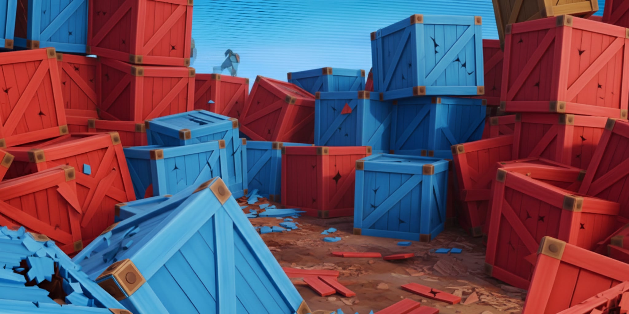 CRAZY RED VS BLUE BOX FIGHTS 🔴🔵 5761-8126-4268 by ezjiozi - Fortnite ...