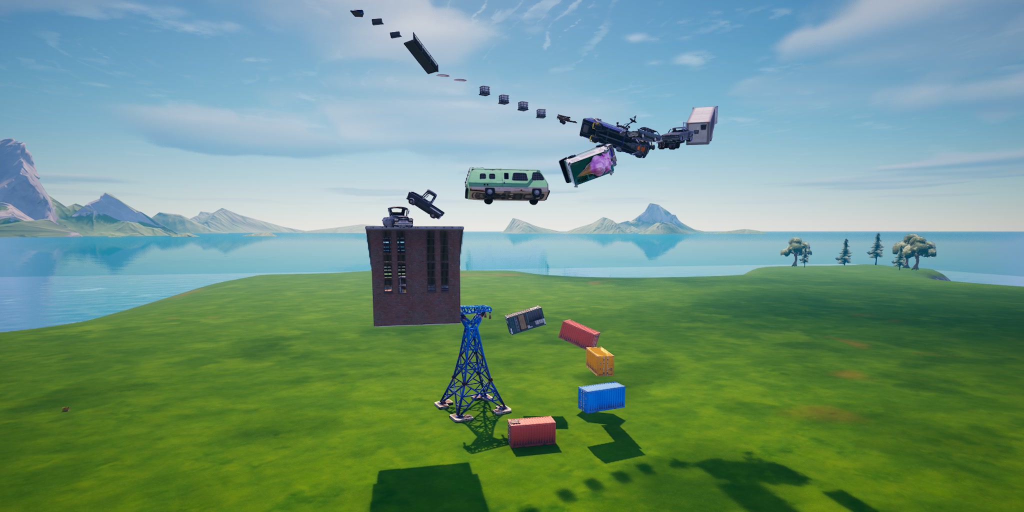 Reach the Box (Only Up) 2600-5448-9285 by darkpixelstudio - Fortnite ...