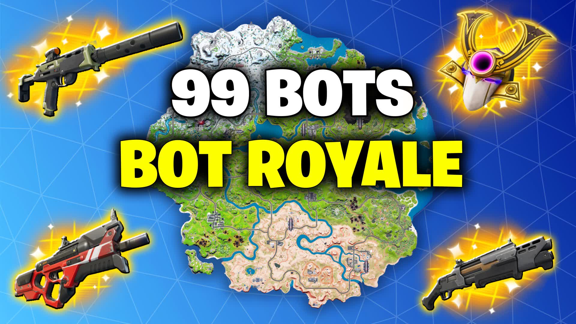 99 BOTS BASE WAR 👑 9378-2107-6443 by c3ng1z - Fortnite