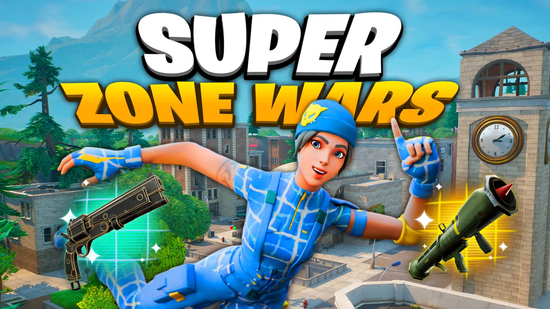 ZONE WARS 🔥 SUPER INCLINÉ 9388-2477-5018 par krystal - Fortnite