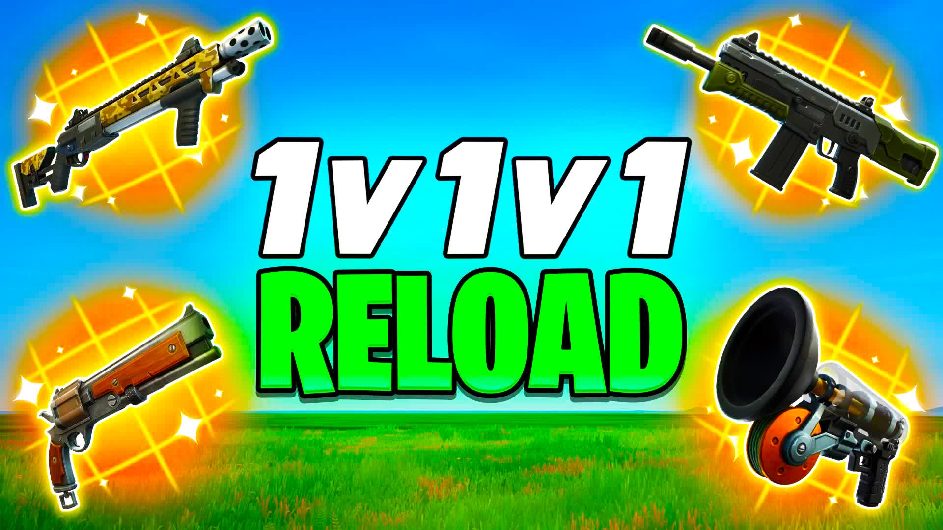 1V1V1V1 INFINITE RELOAD🔄 - FREE FOR ALL 3792-8020-2838 by codegenti - Fortnite Creative Map Code ...