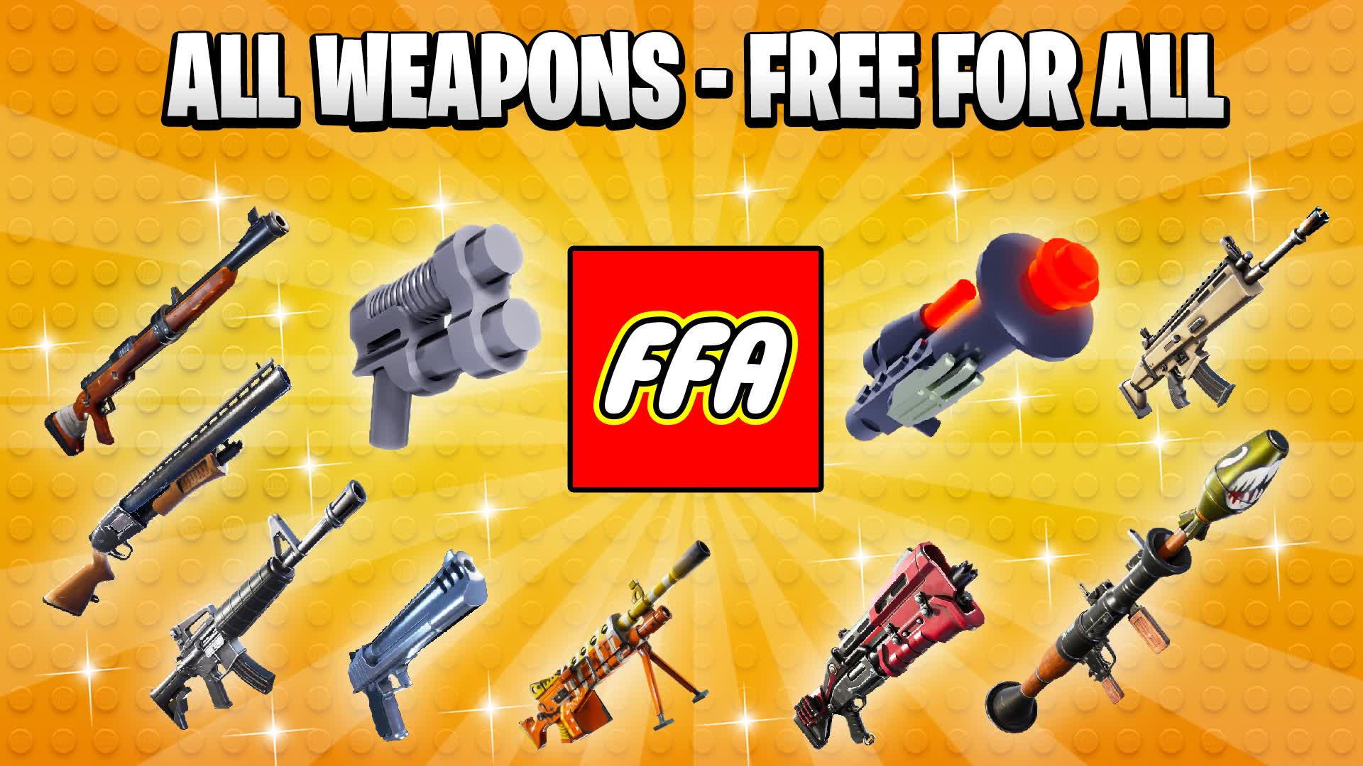 LEGO - ALL WEAPONS FFA 2679-6794-5902 by lafowl - Fortnite Creative Map ...