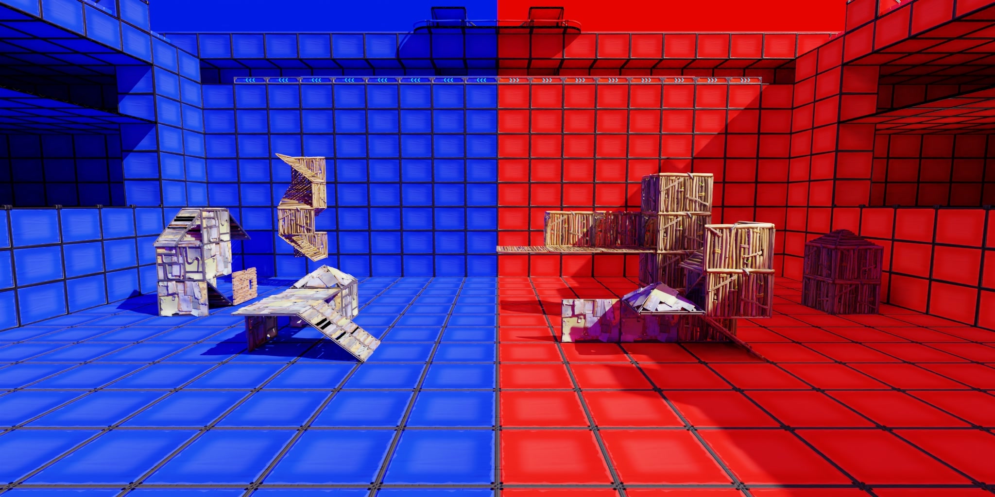 MEGA RED VS BLUE 🔴🔵 7541-1287-8437 by hysit - Fortnite Creative Map ...