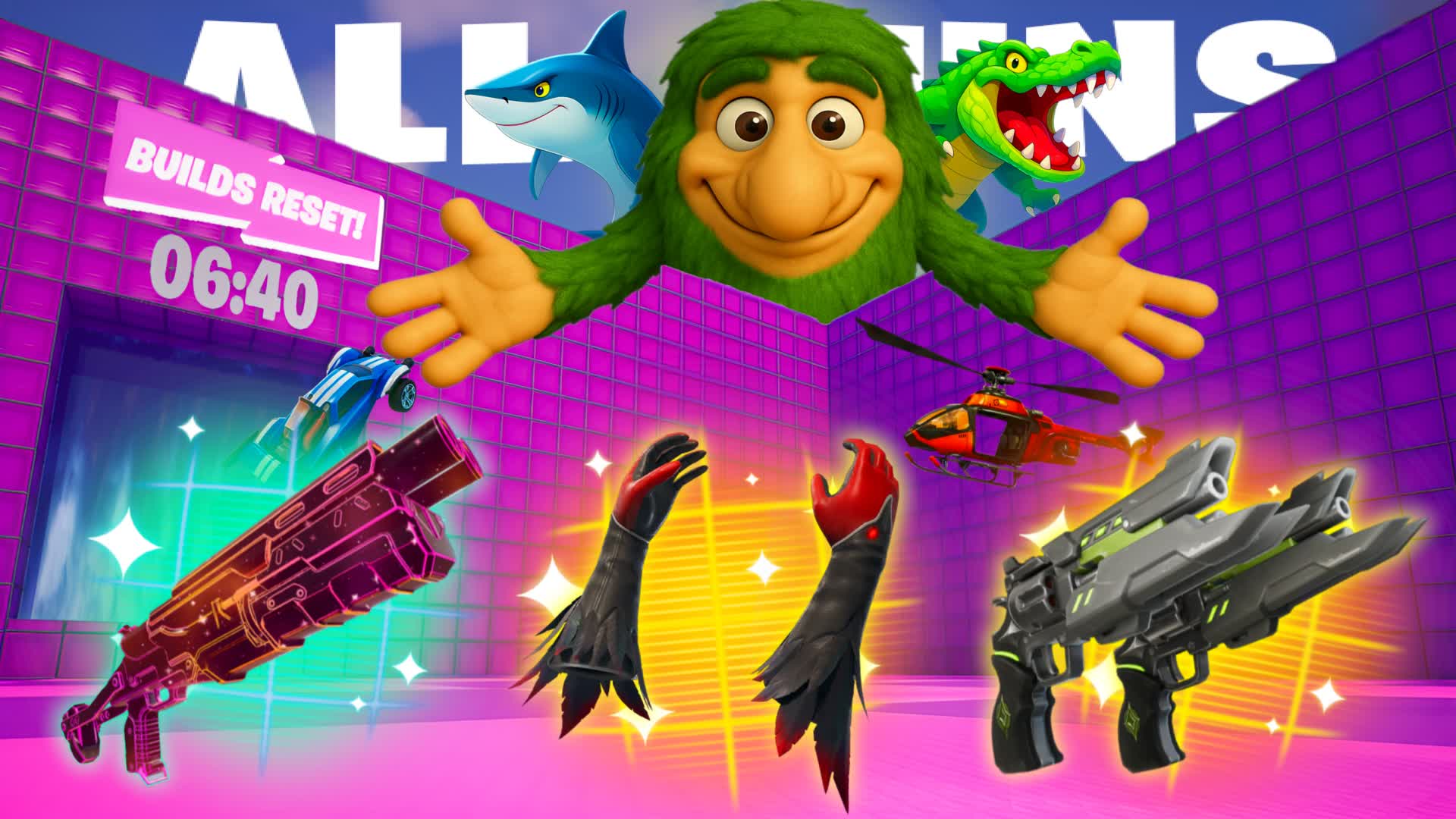 BRAINROT 1V1 WITH EVERY GUN 🧠 2998-9550-6758 by ez77 - Fortnite