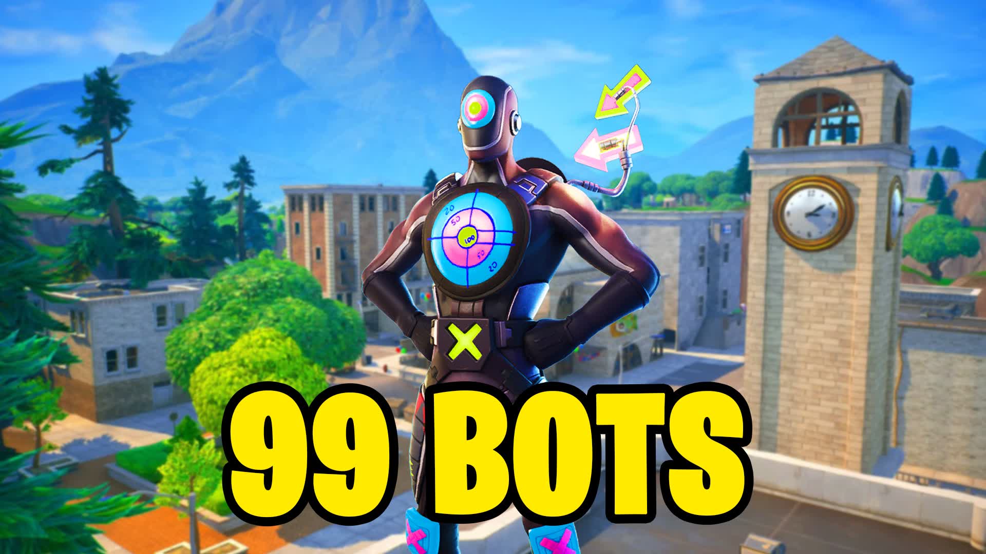 🤖 99 BOTS BATTLE ROYALE 1117-4697-5957 by darkshade - Fortnite Creative Map Code - Fortnite.GG