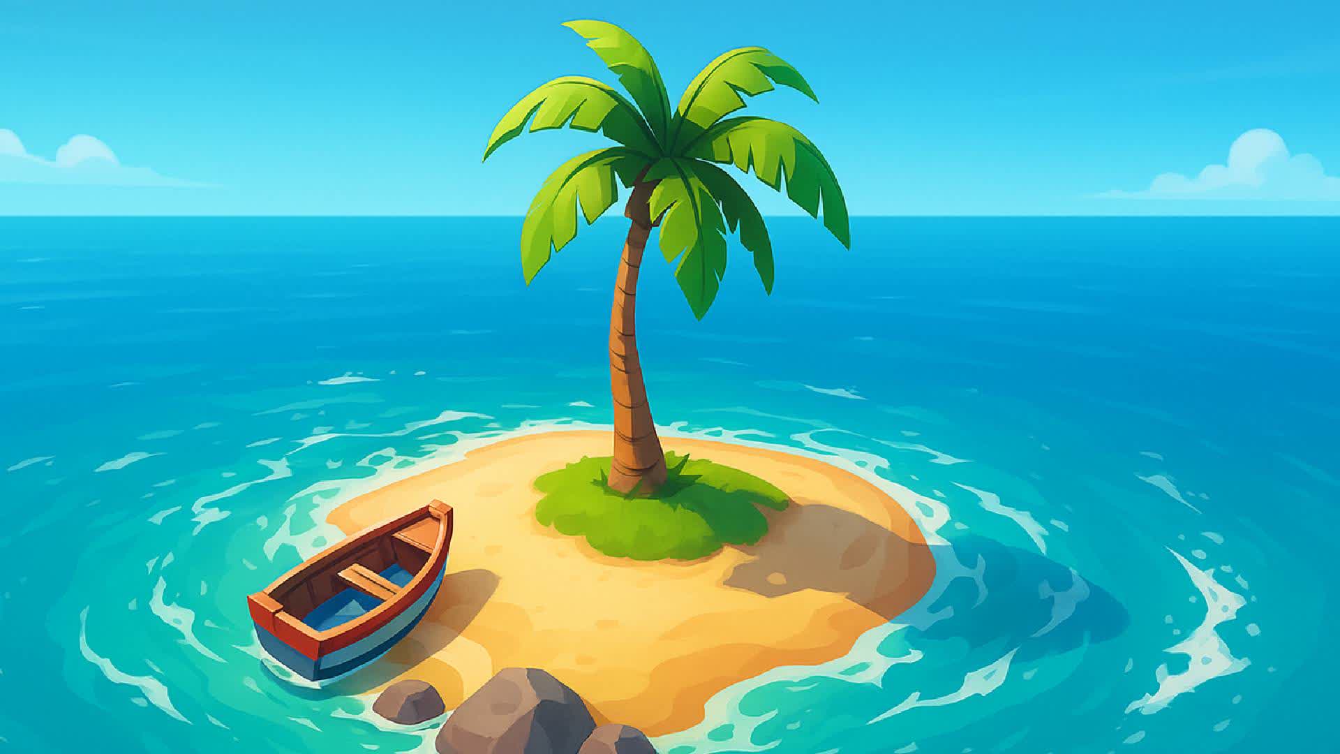 MAP LOST IN THE OCEAN 9764-3157-6414 by horizonas - Fortnite