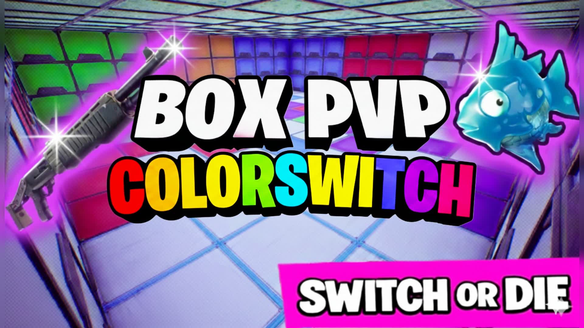 BOX PVP COLOR SWITCH 4309-4790-5551 by twins2fly - Fortnite