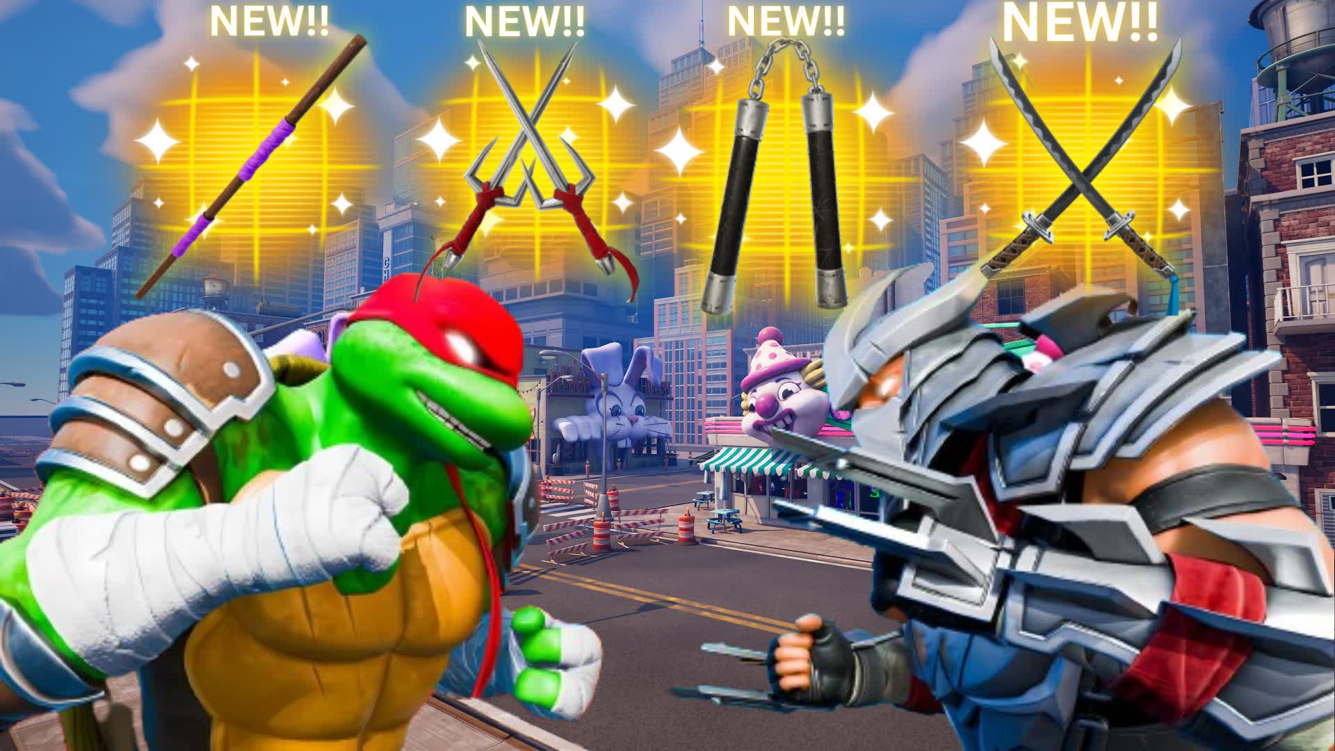 TMNT DIMENSIONS 5909-4441-9478 by sof1 - Fortnite Creative Map Code ...