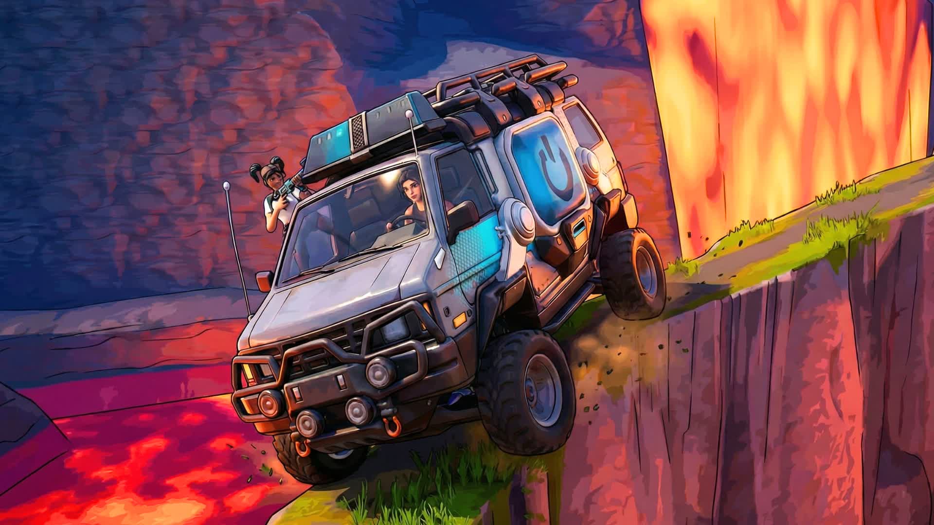 MAGMA ROAD DRIVE 🛻 2191-1138-6785 by water_2000 - Fortnite Creative Map ...