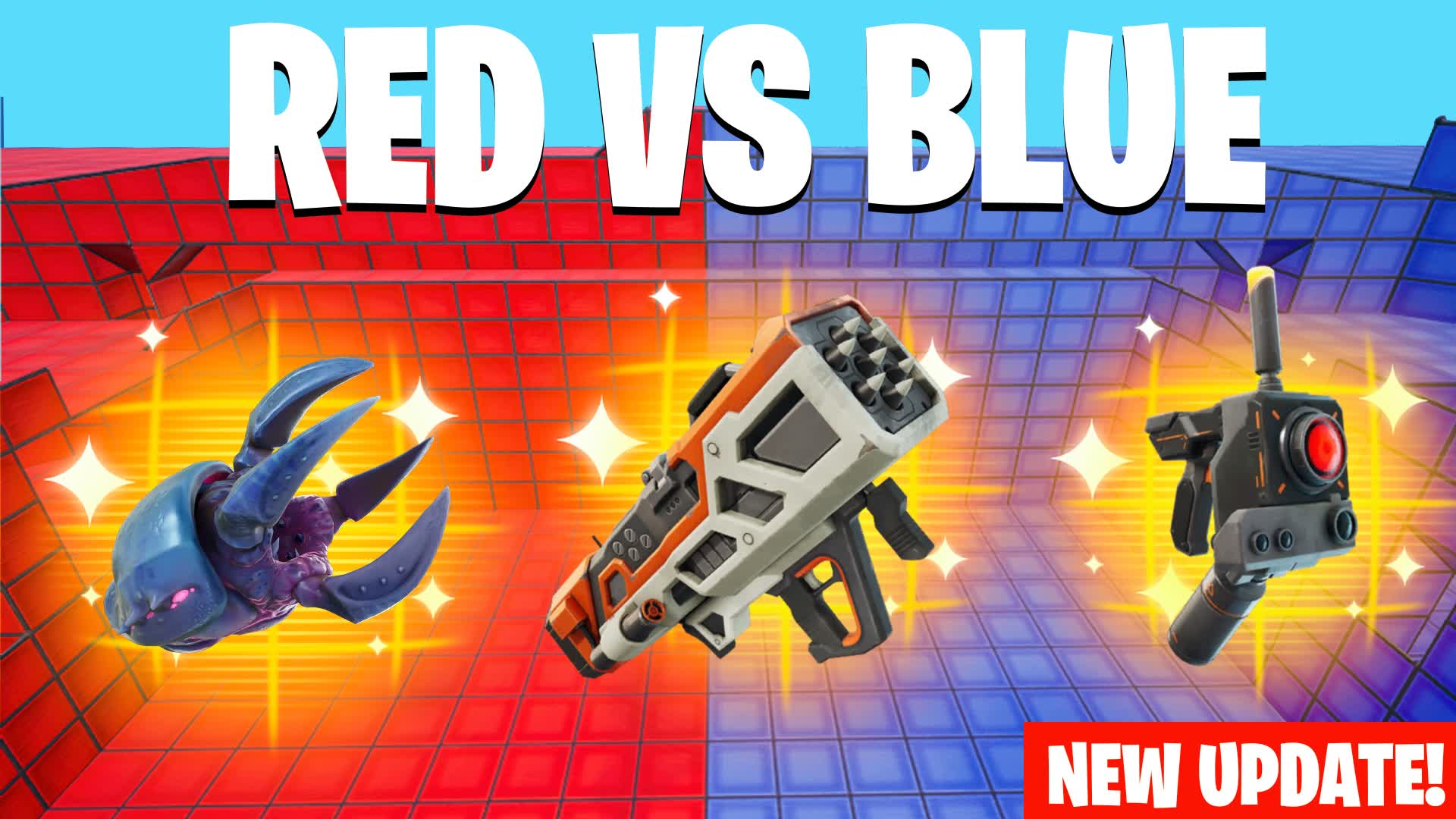 SUPER RED VS BLUE FFA 🔴🔵 5014-1045-1758 by flamestudio - Fortnite ...