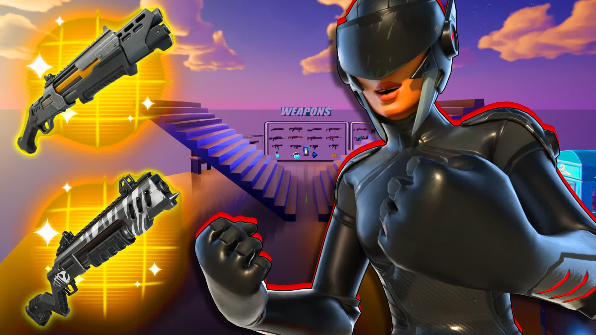 1v1 Build Fights (200 Pumps) 0886-5412-8515 by vezq - Fortnite Creative Map Code - Fortnite.GG