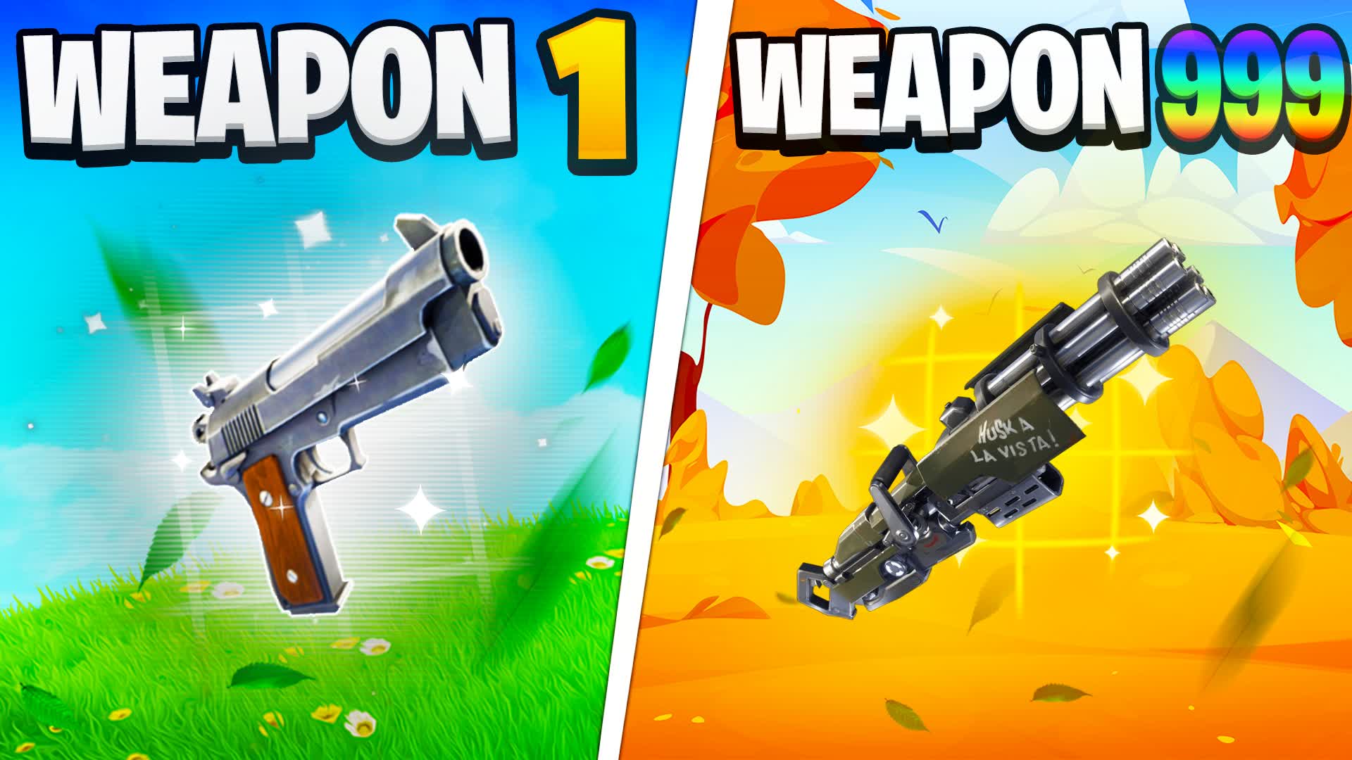 🌺SPRING GUN GAME🔫 ONE SHOT🎯 4790-1236-4458 by coord - Fortnite