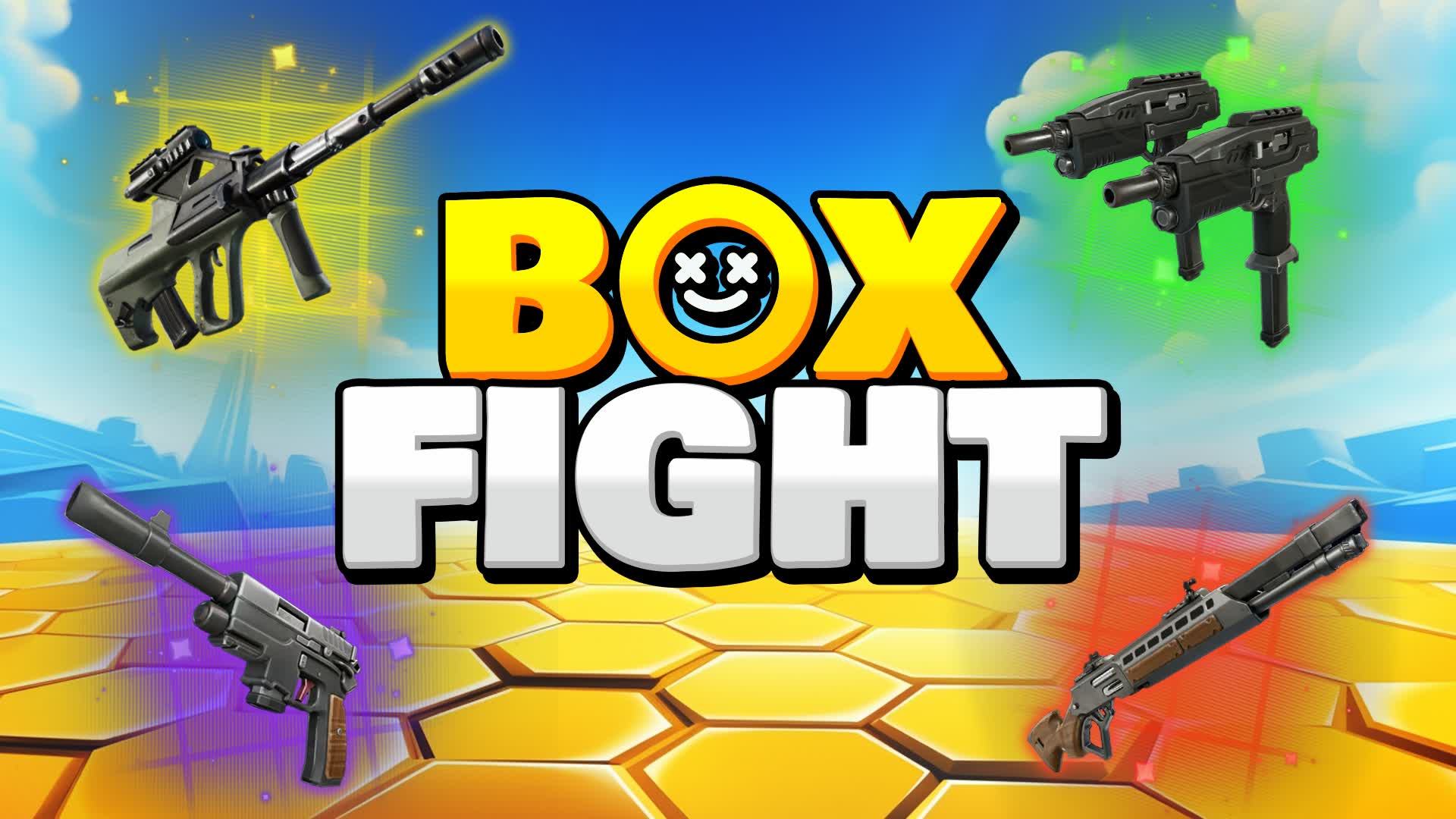 BOX FIGHT *NEW WEAPONS* 2204-8081-5936 by foad - Fortnite Creative Map ...