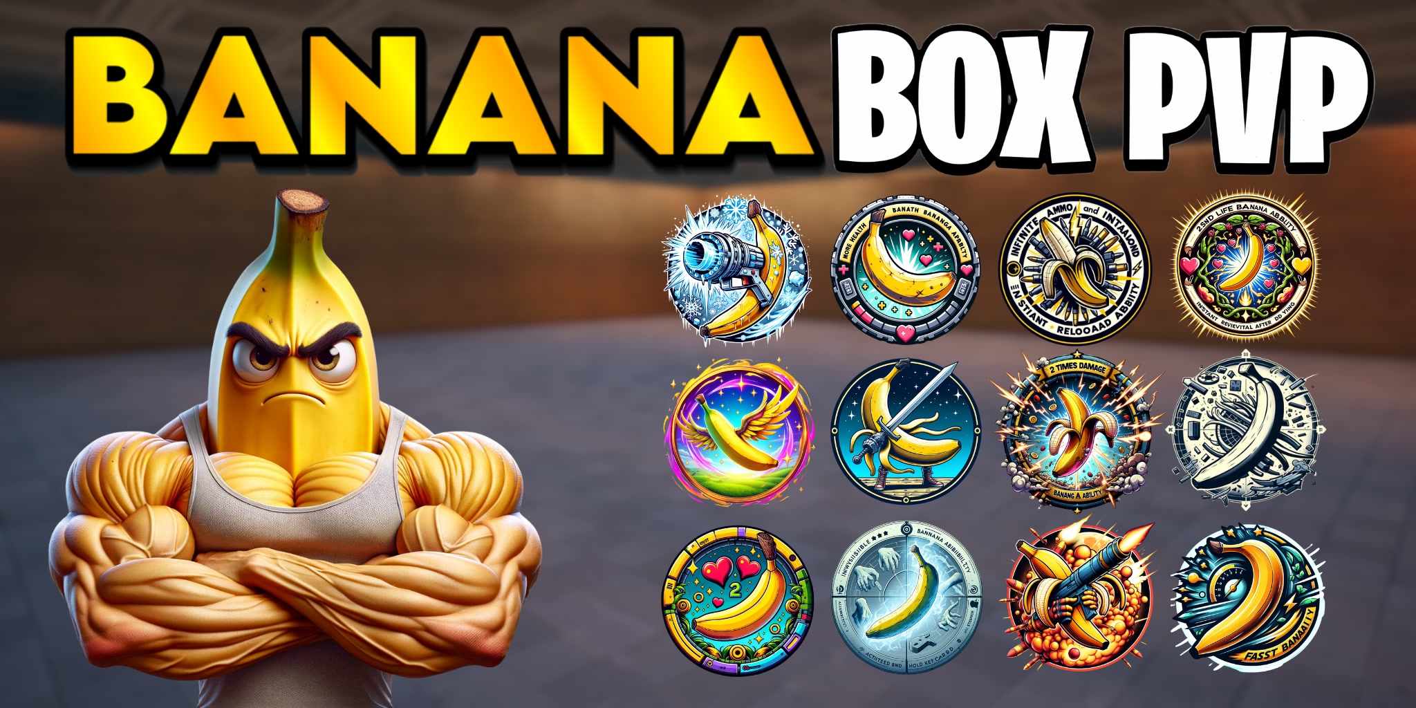 🍌Banana Box PVP📦 6111-2535-7085 by saltkvaernen - Fortnite Creative Map ...