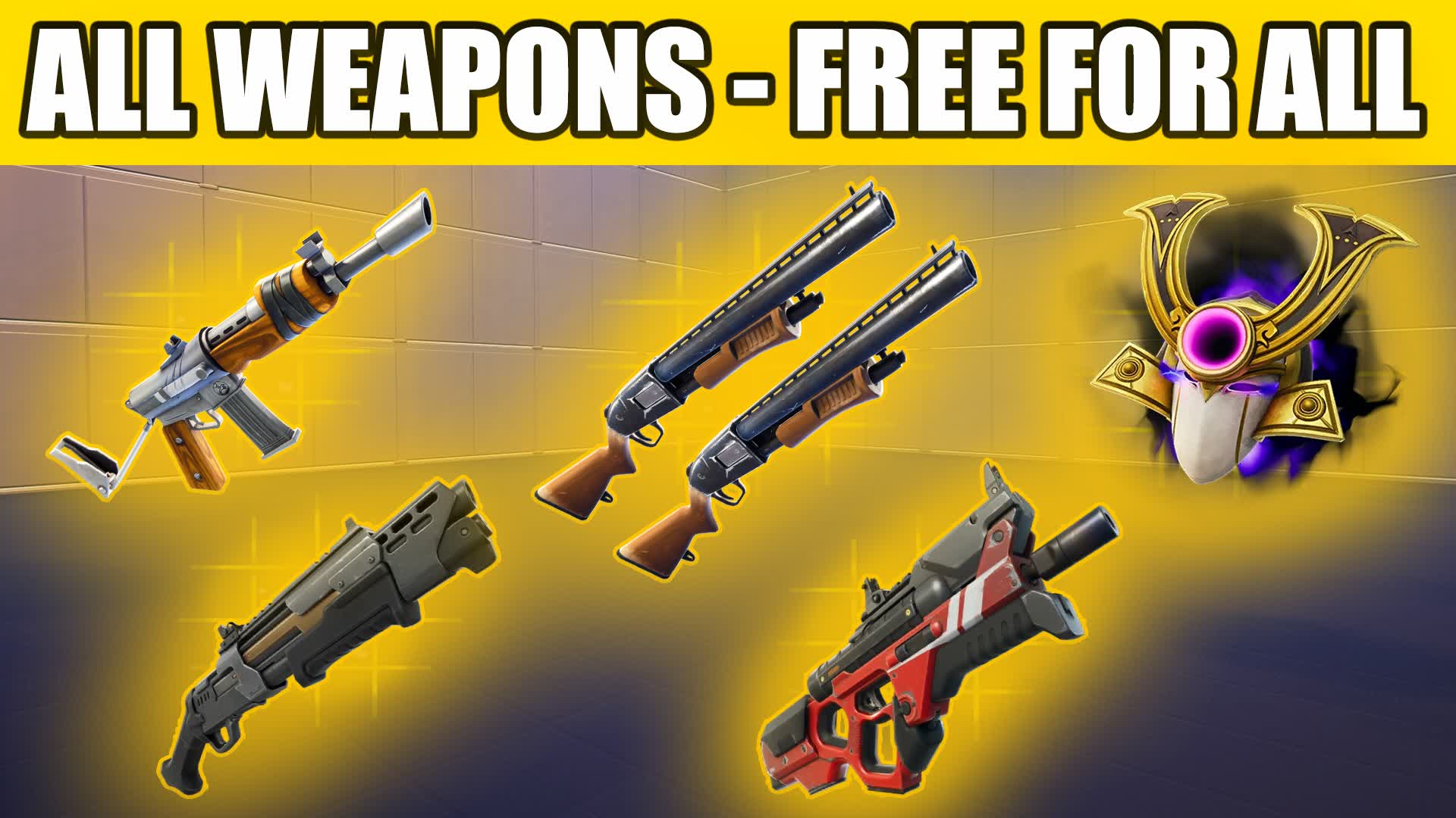 ALL WEAPONS - FREE FOR ALL 3007-2488-8360 by bramvv2 - Fortnite ...