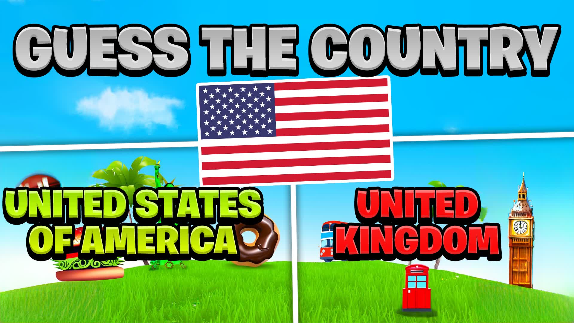 😮GUESS THE COUNTRY🌏 9753-5413-4418 by falcon9 - Fortnite Creative Map ...