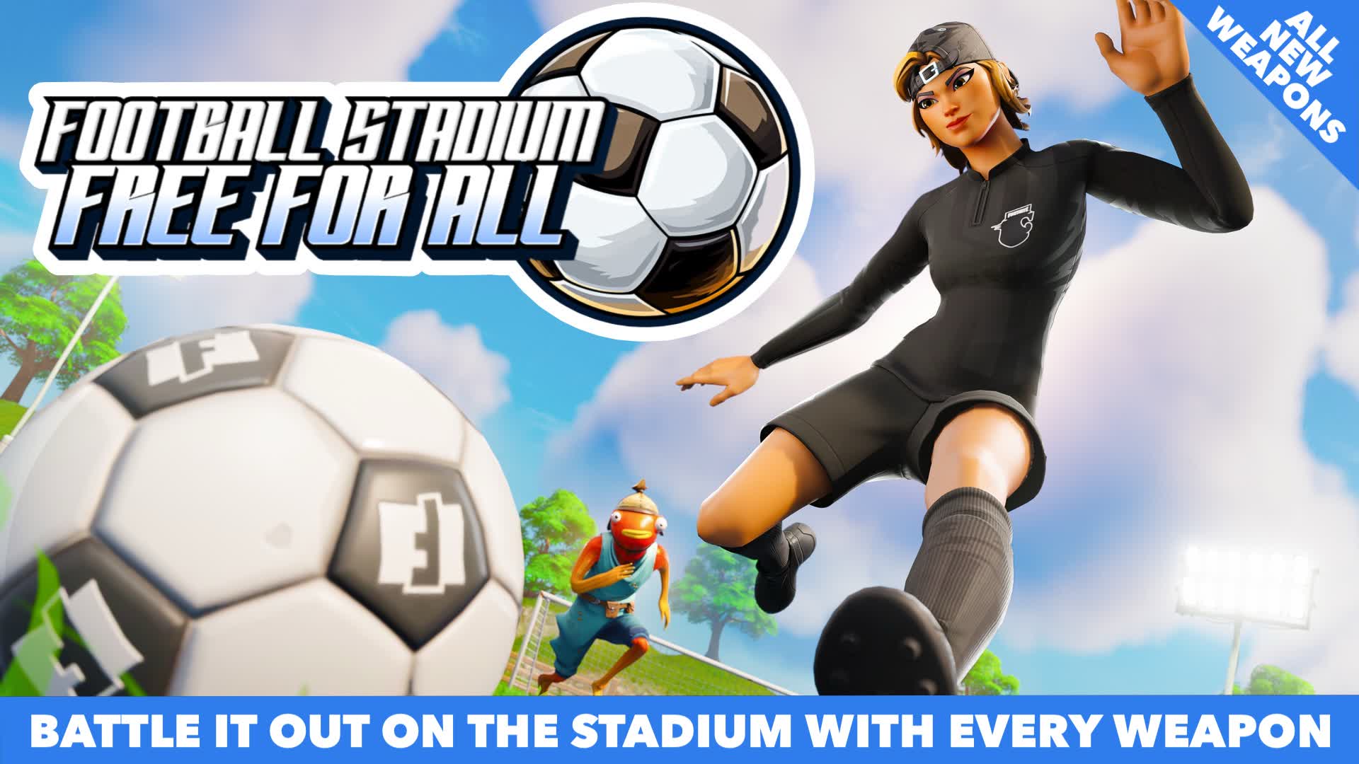 FOOTBALL STADIUM FFA [BOSS FIGHT] 1863-0456-0328 by luvmew - Fortnite ...
