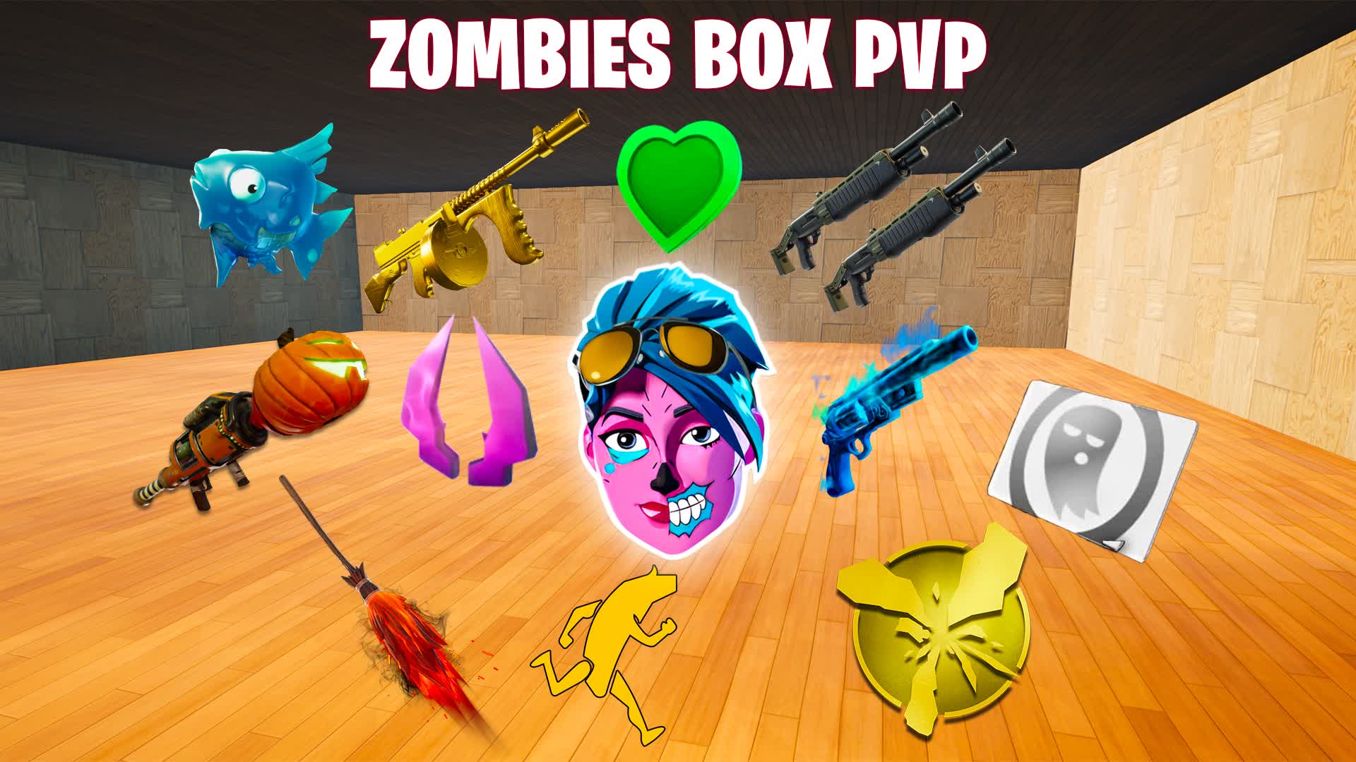 🧟 ZOMBIES BOX PVP 📦 8034-6103-2372 من ابتكار off-synix - Fortnite