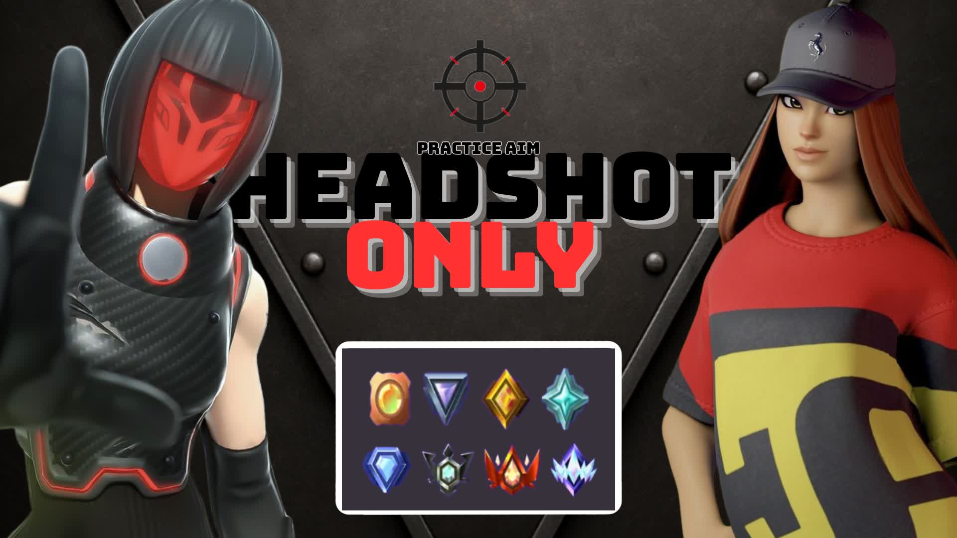 Headshot Only🐐 🎯Practice Aim 8741-6605-8494 by teamblasters - Fortnite ...