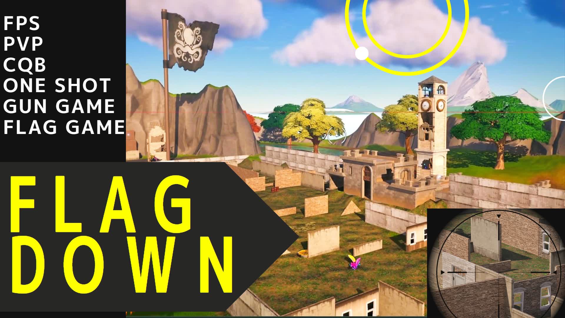 FLAG DOWN (PvP,FPS,Flag Game) サバゲー 7554-9634-0706 by perry-1115 ...