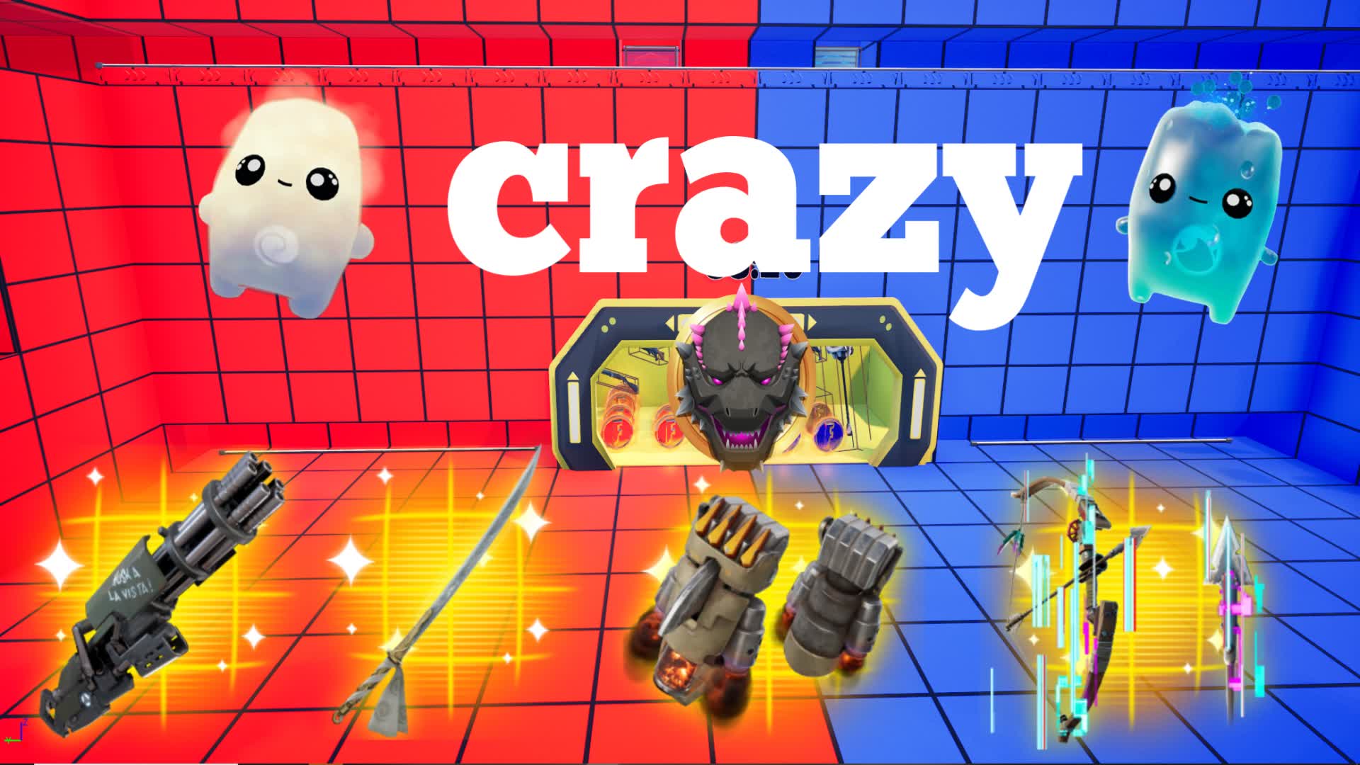 CRAZY RED VS BLUE 🔴🔵 6031-5396-7505 by rsmv - Fortnite Creative Map Code - Fortnite.GG