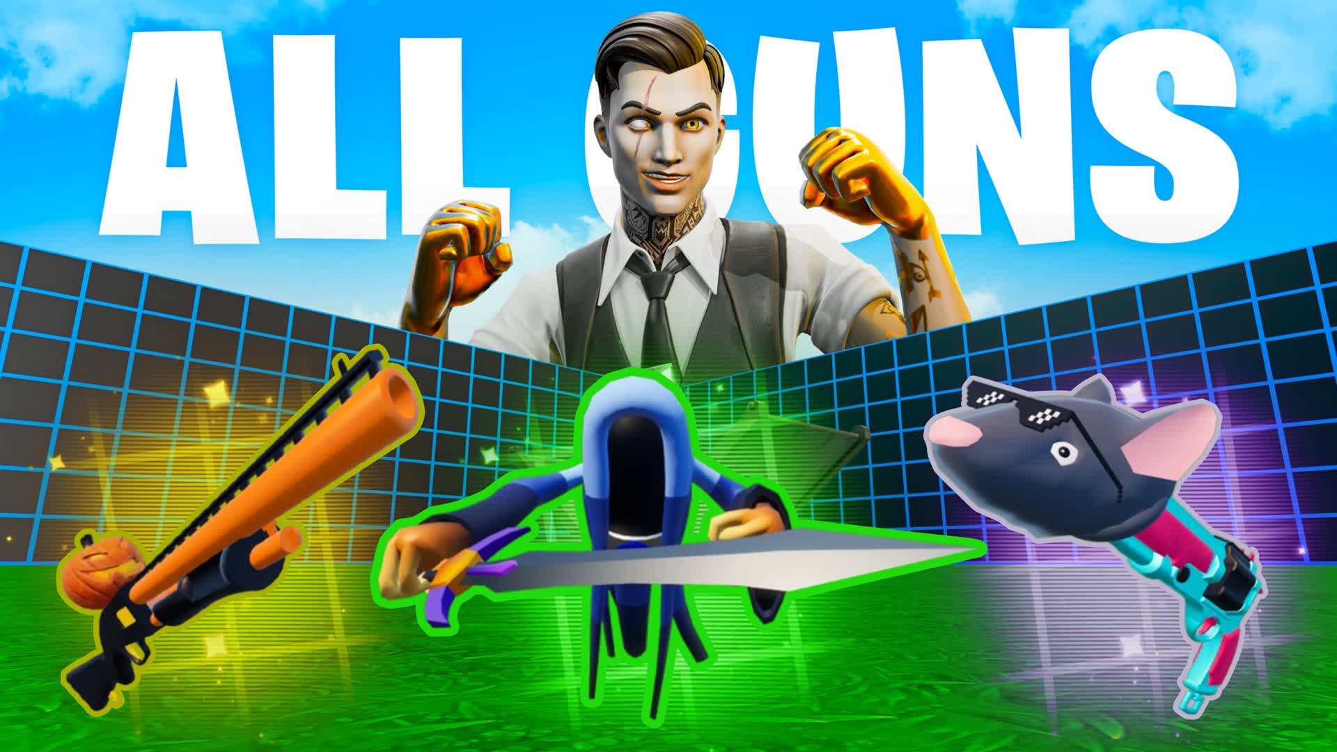 1V1 SUPER ALL GUN 9300-9326-0542 by 7amanz - Fortnite Creative Map Code ...