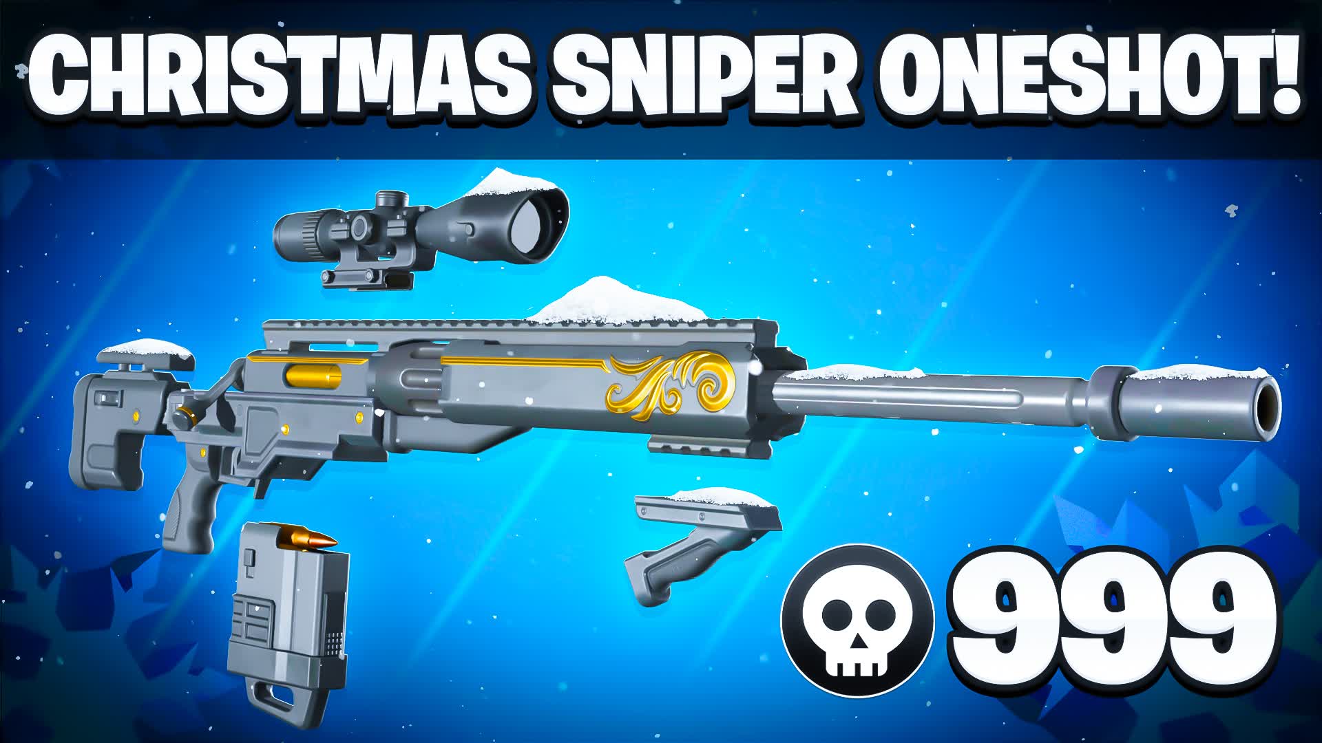 CHRISTMAS SNIPER ONE SHOT 🎯 8439-3034-6250 by hayate_fn - Fortnite ...