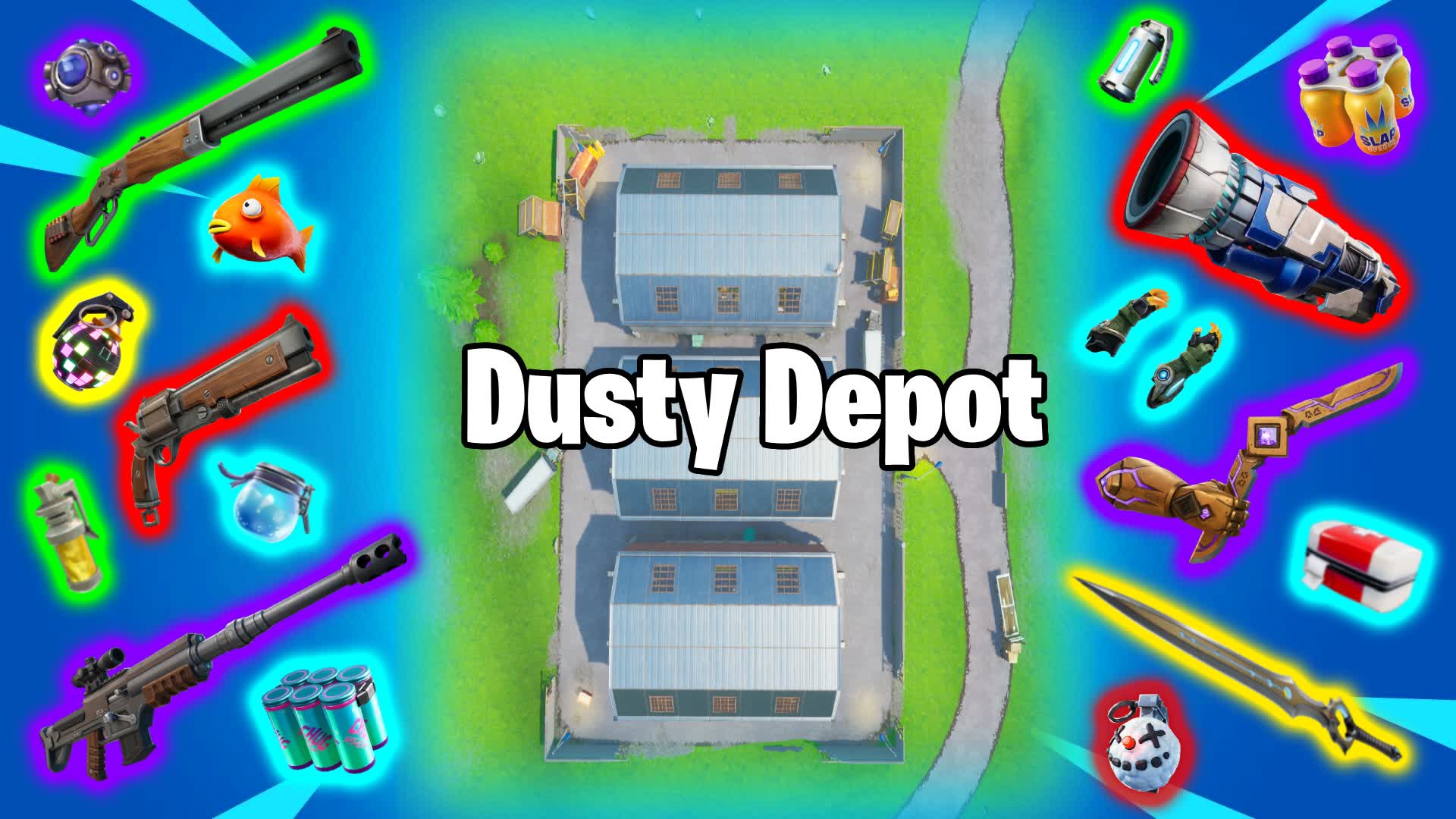 💨 Dusty Depot - Free For All 6124-5556-8087 by no_rez - Fortnite ...