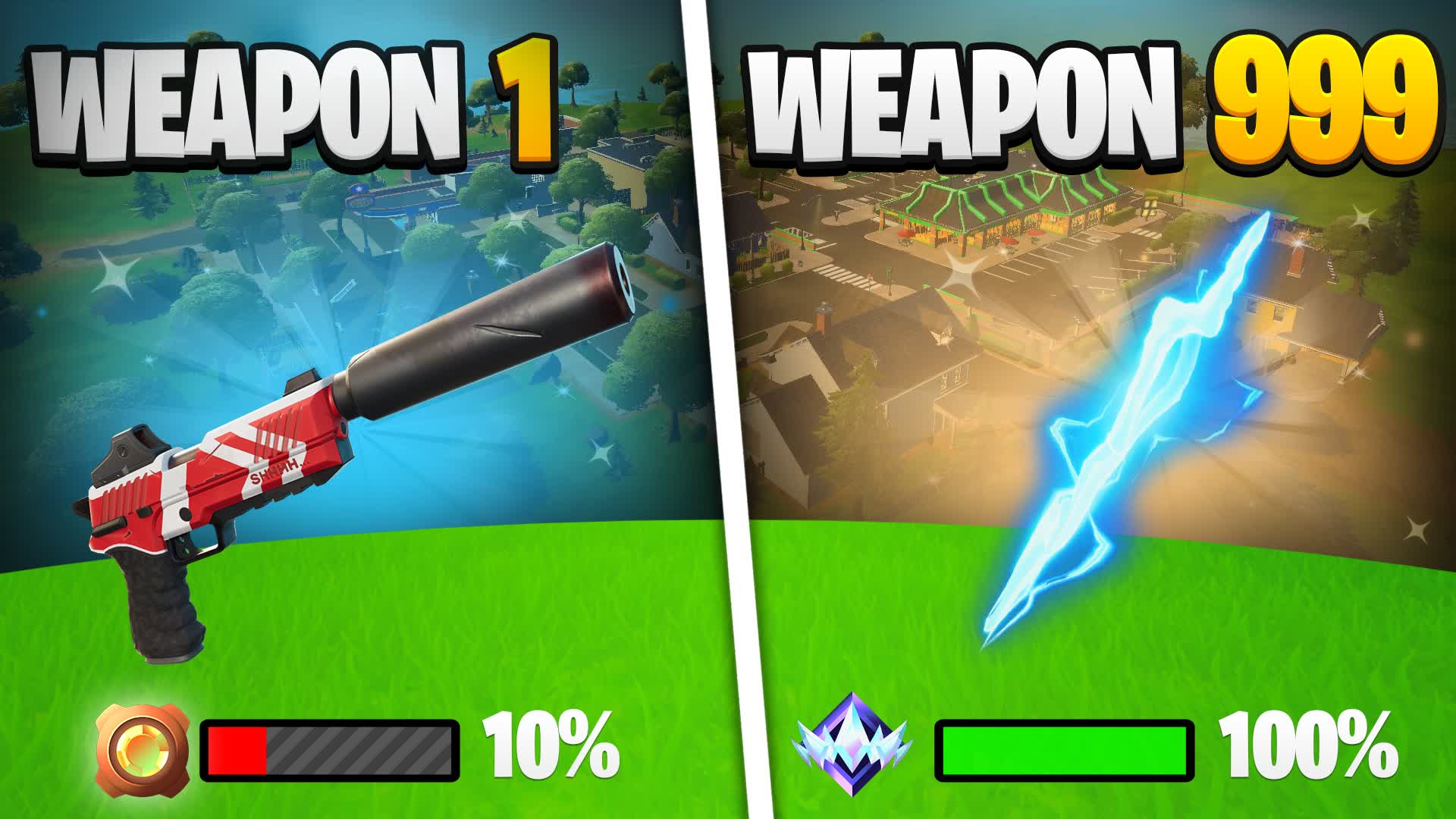 GUNGAME ONE SHOT 2987-7751-3734 by apk_aryhunter - Fortnite Creative ...