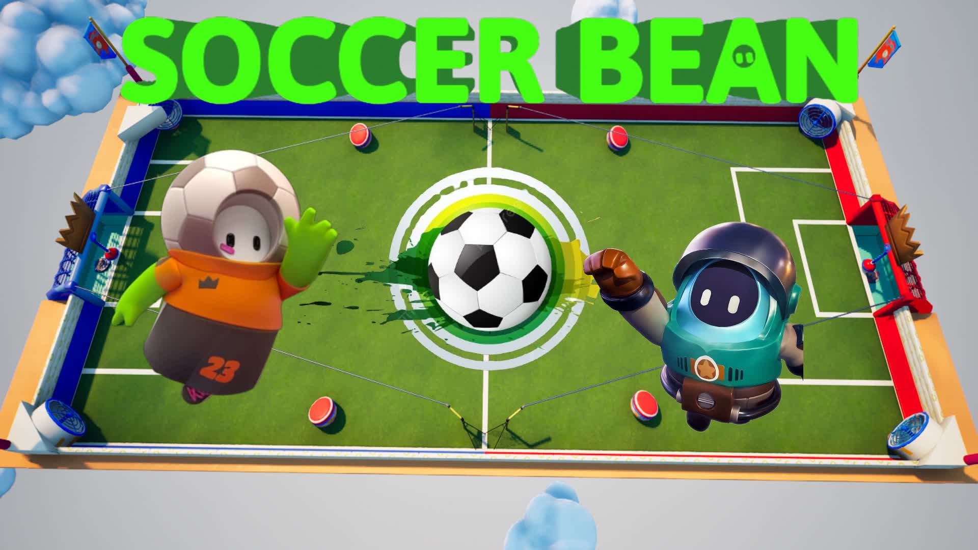 Bean Soccer Guys FALLGUYS⚽ 8400-0164-2470 by baruto52 - Fortnite ...