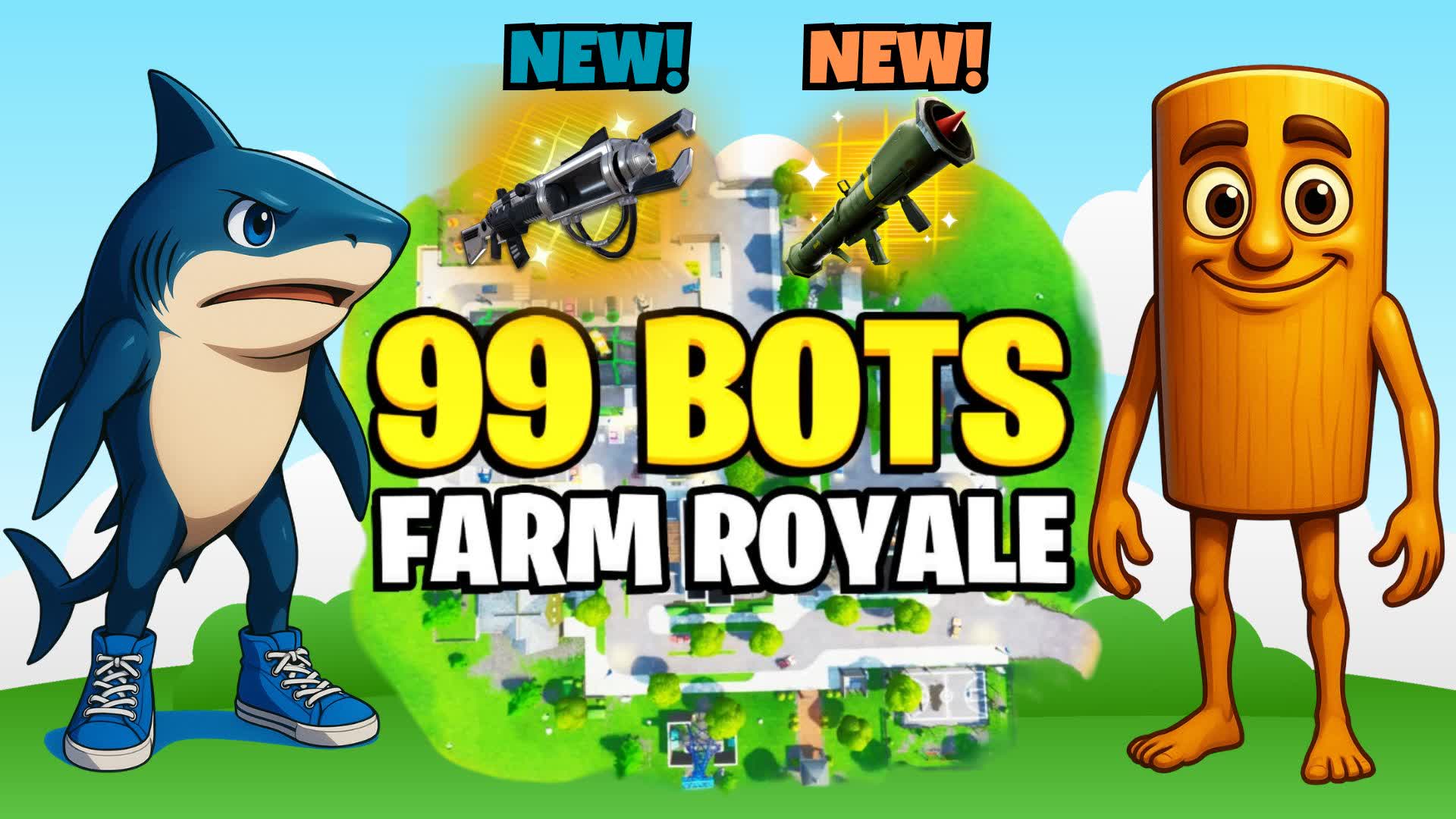 99 BOTS ROYALE - BASE WARS - HEROES 4283-6135-9363 by epicsync ...