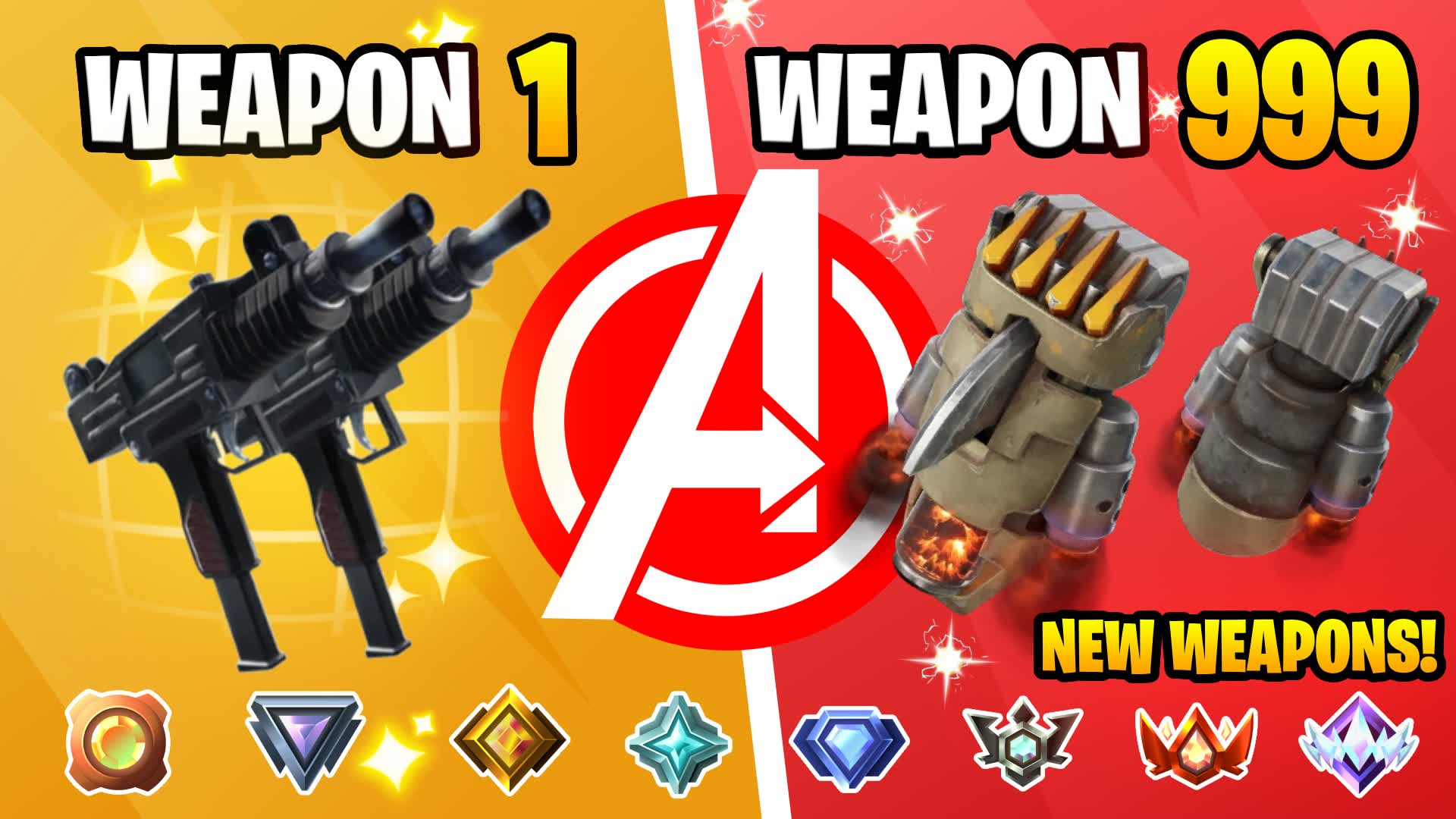MARVEL GUN GAME 🎯 ONE SHOT 8730-1849-5051 by hardede - Fortnite ...