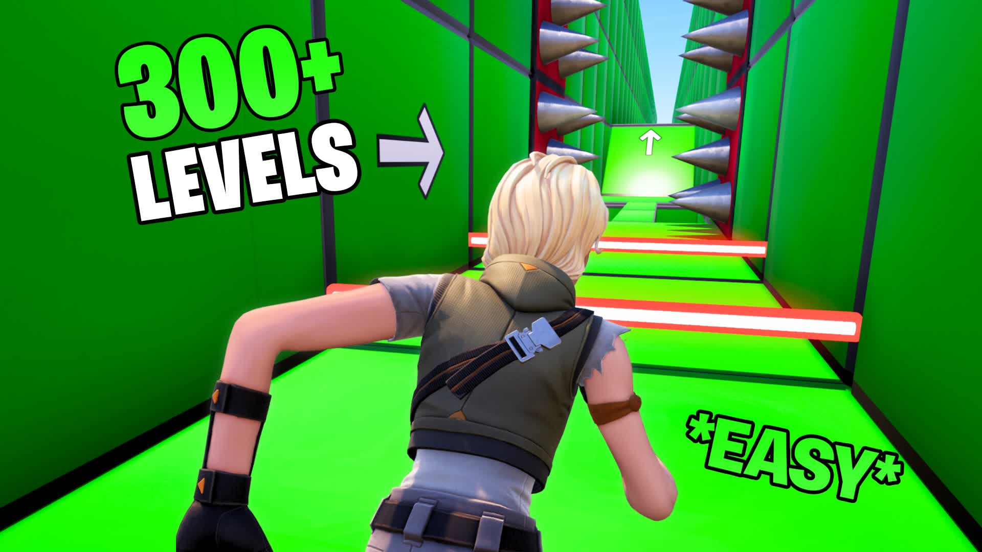 EASY PARKOUR 300+ 1431-4554-4786 by foad - Fortnite Creative Map Code - Fortnite.GG