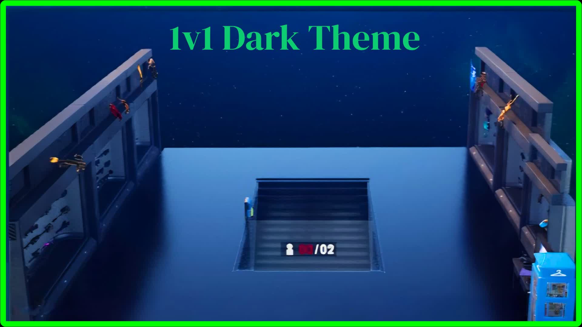 1v1 Dark Theme 1871-6799-7337 by r.sniper - Fortnite Creative Map Code ...