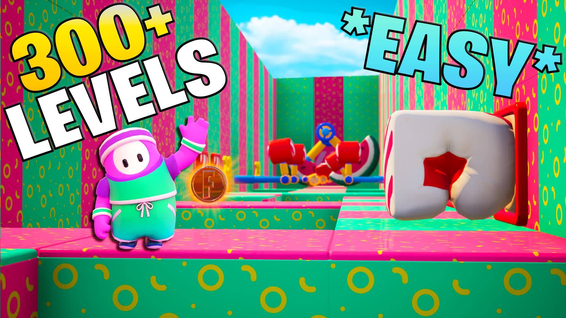 FALL GUYS PARKOUR 300+ ⭐ 0356-3916-0157 by toapers - Fortnite Creative ...