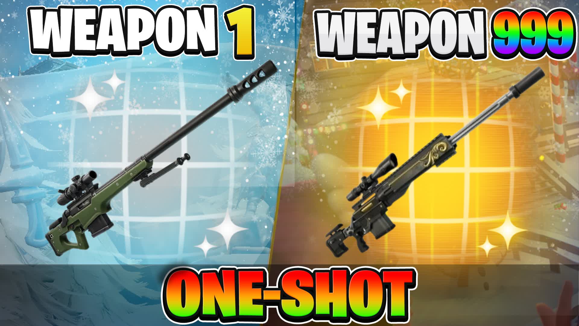 INSANE SNIPER GUN GAME ONE SHOT 🎯 9833-8027-0407 by maco - Fortnite ...
