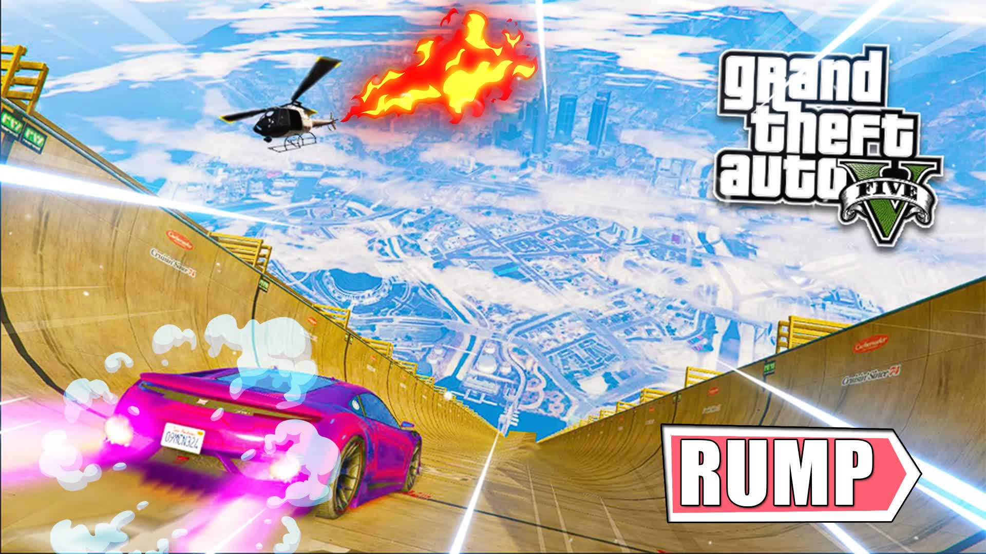 The HARDEST MEGA EPIC RAMP STUNT RACE 8387-7397-7713 by stof - Fortnite