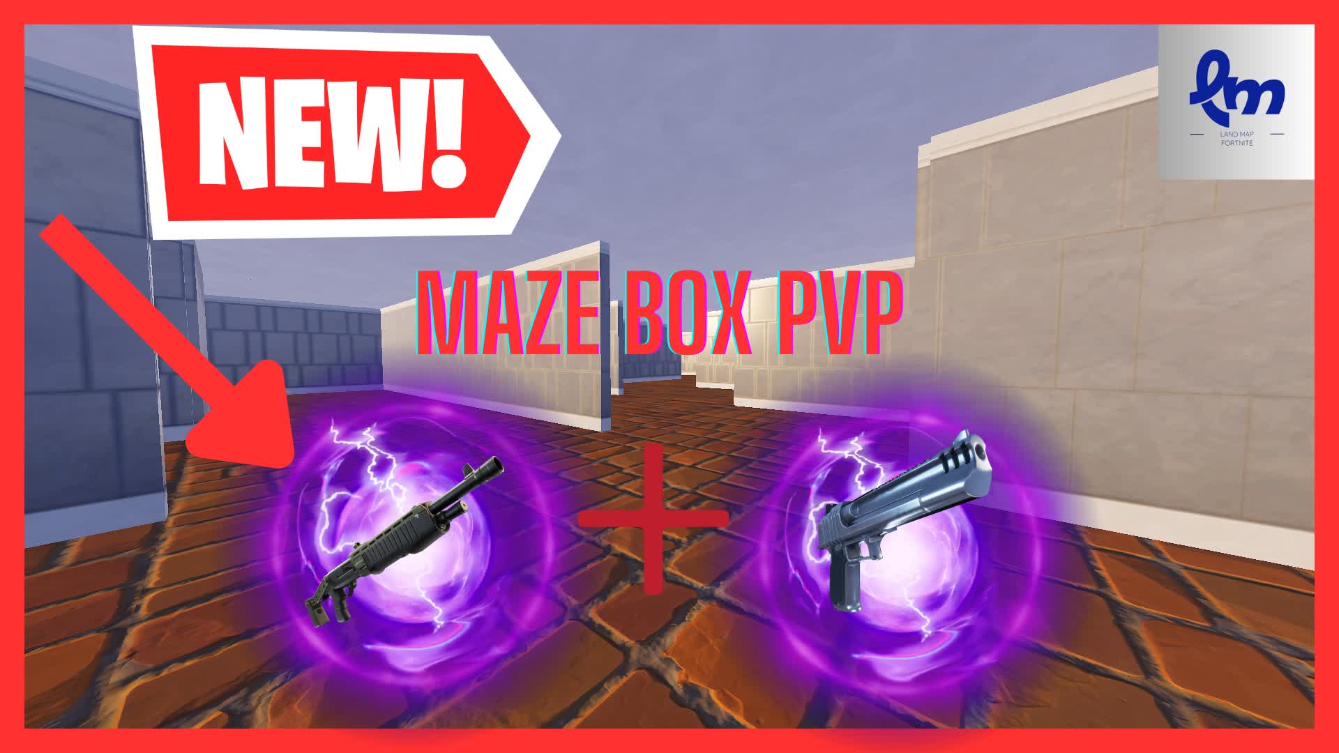 Maze Box PVP 6302-7018-5913 by nantaak - Fortnite Creative Map Code - Fortnite.GG