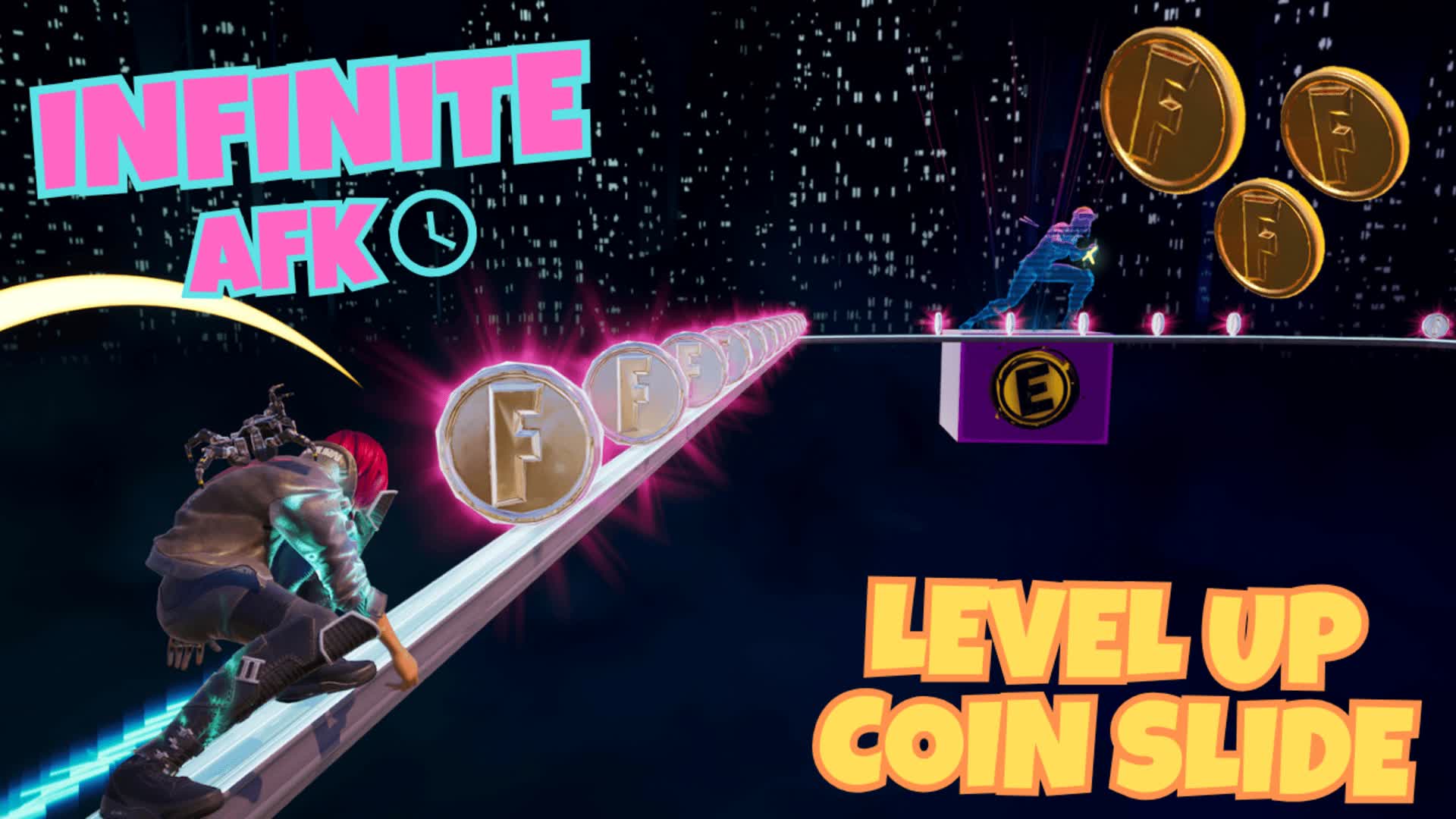 ⭐INFINITE COIN SLIDE⭐ 1453-0806-9929 by eclipzz - Fortnite Creative Map ...