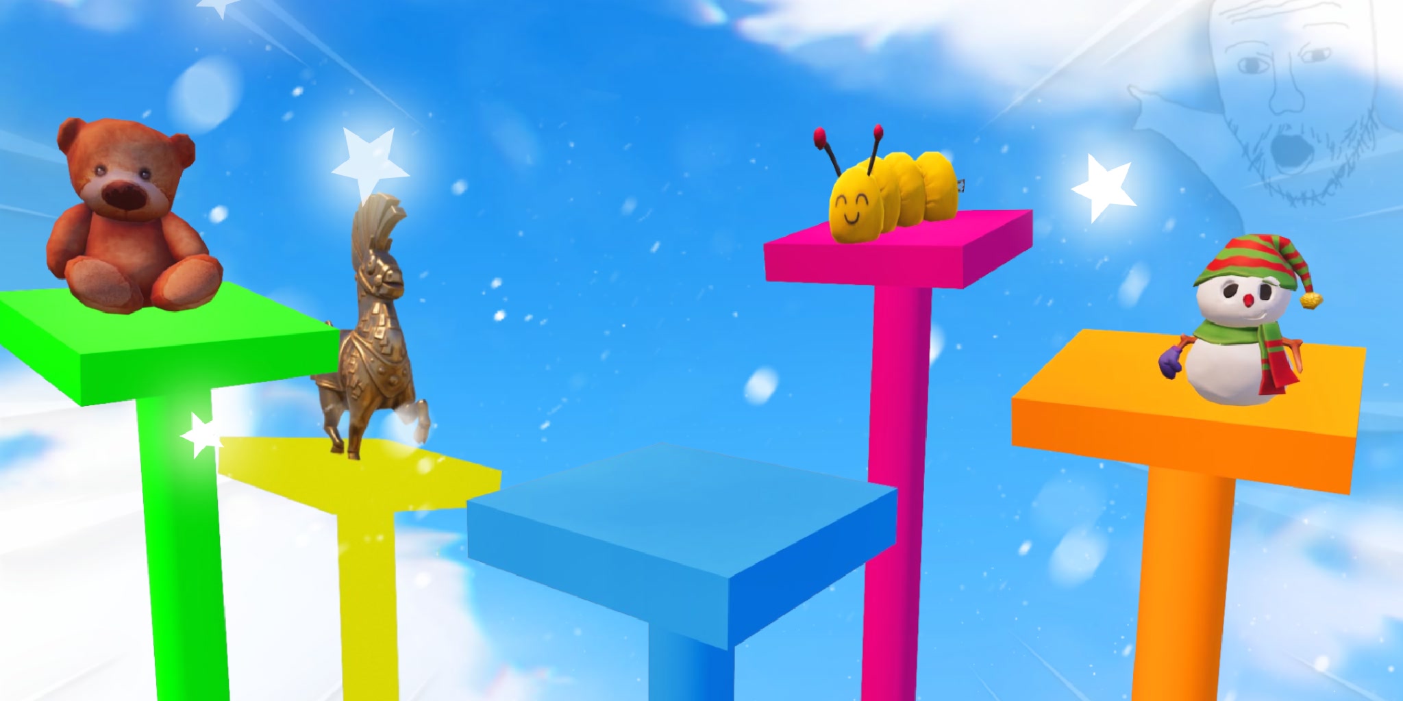 FUNNY PILLARS 👑 0153-7956-2382 by lokenworld - Fortnite Creative Map ...