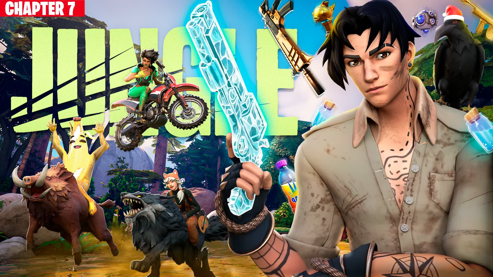 The Jungle - Free For All 8465-9877-0176 by klastein - Fortnite