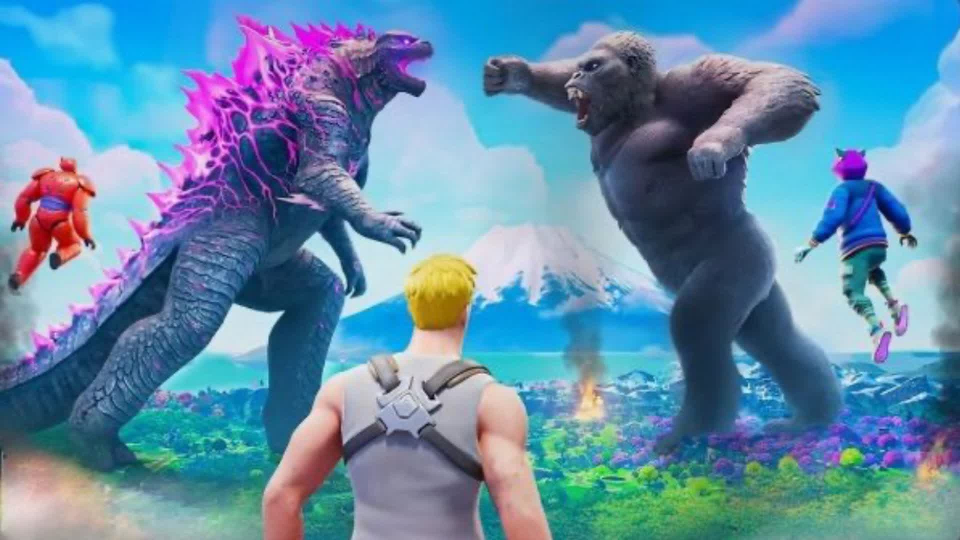 GODZILLA VS KING KONG LIVE EVENT 7340-5808-2156 by best_maps - Fortnite ...