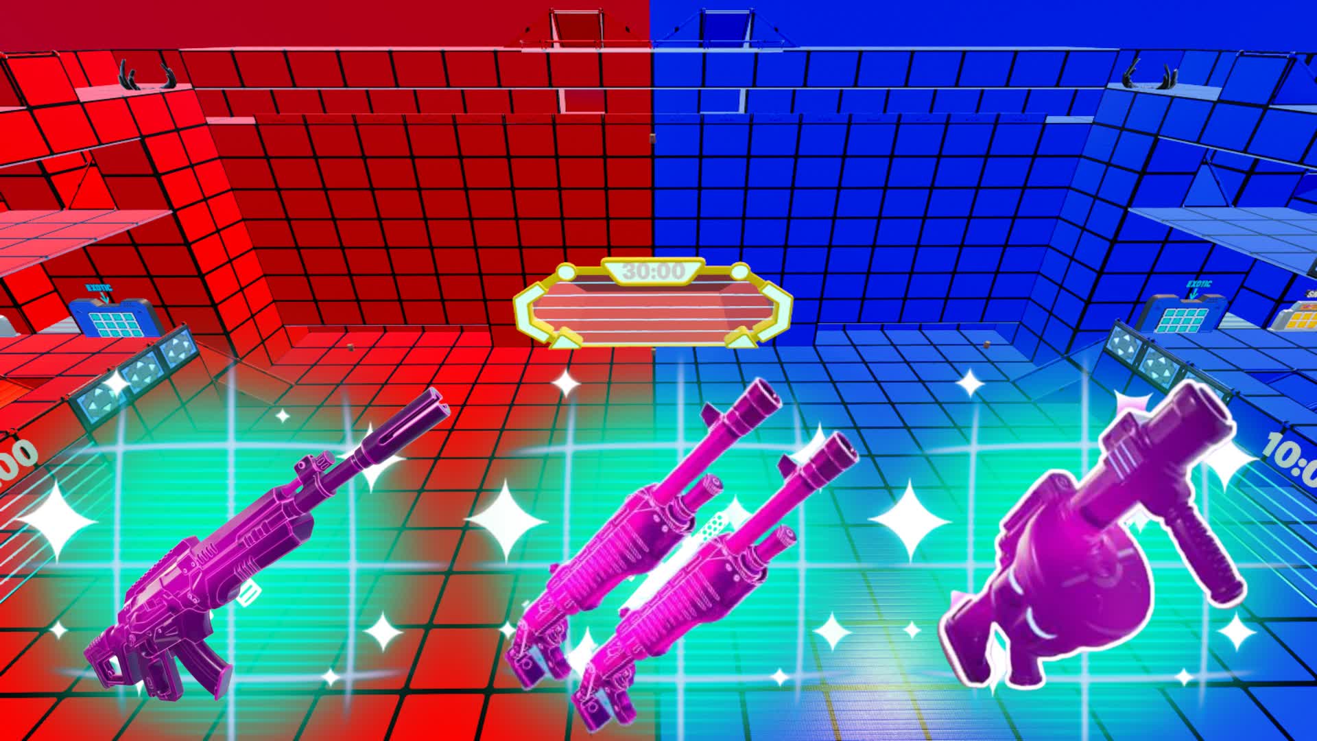 MYTHIC RED VS BLUE 🔴🔵TEAM DEATHMATCH 3458-9818-5856 by ehab1 - Fortnite